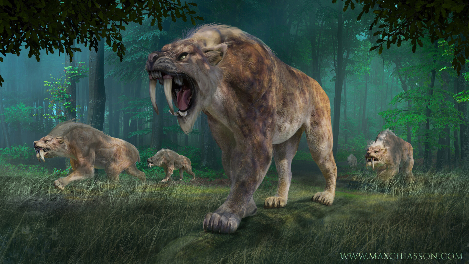 ArtStation - Smilodon
