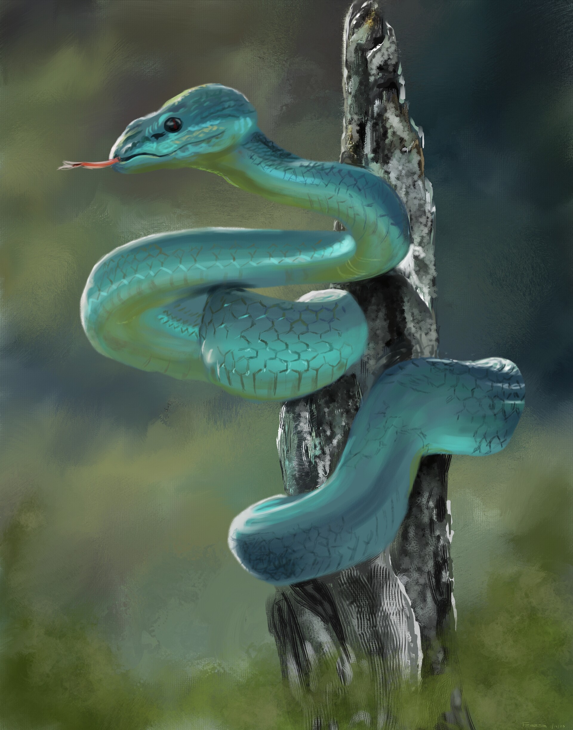 ArtStation - Snake Challenge