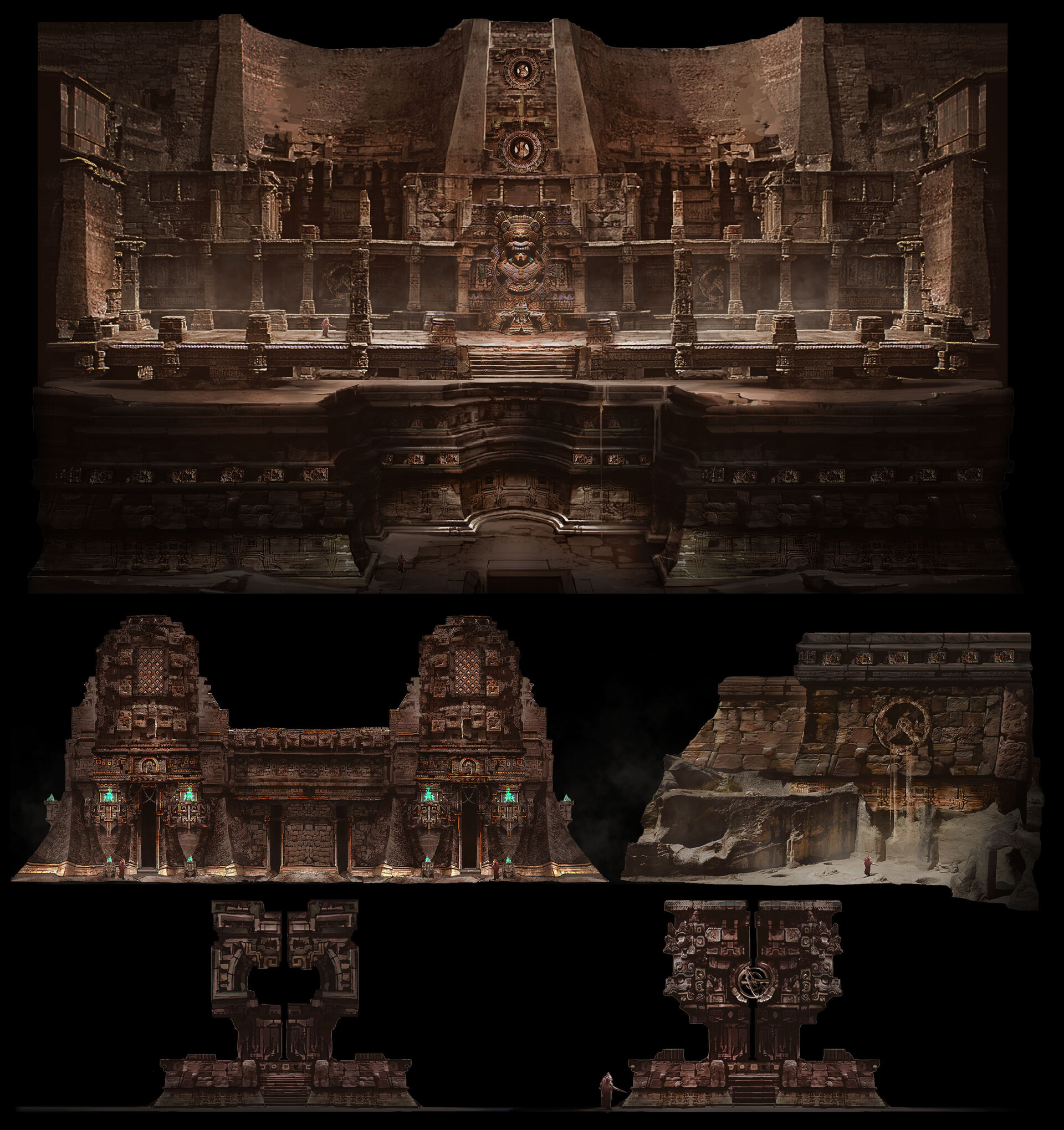 ArtStation - Godfall - Air Realm Structures