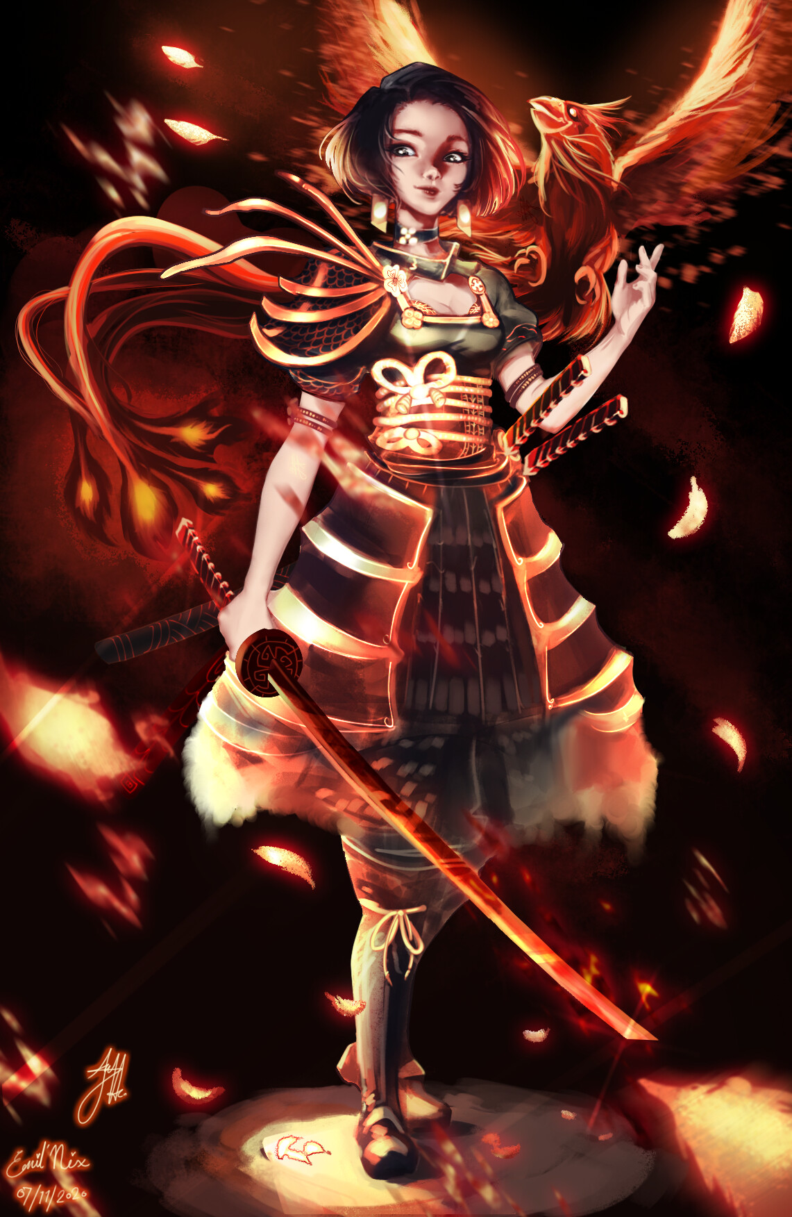 ArtStation - Samurai Girl