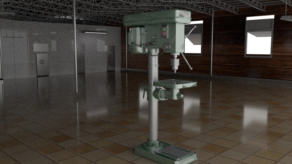 ArtStation - Drilling machine