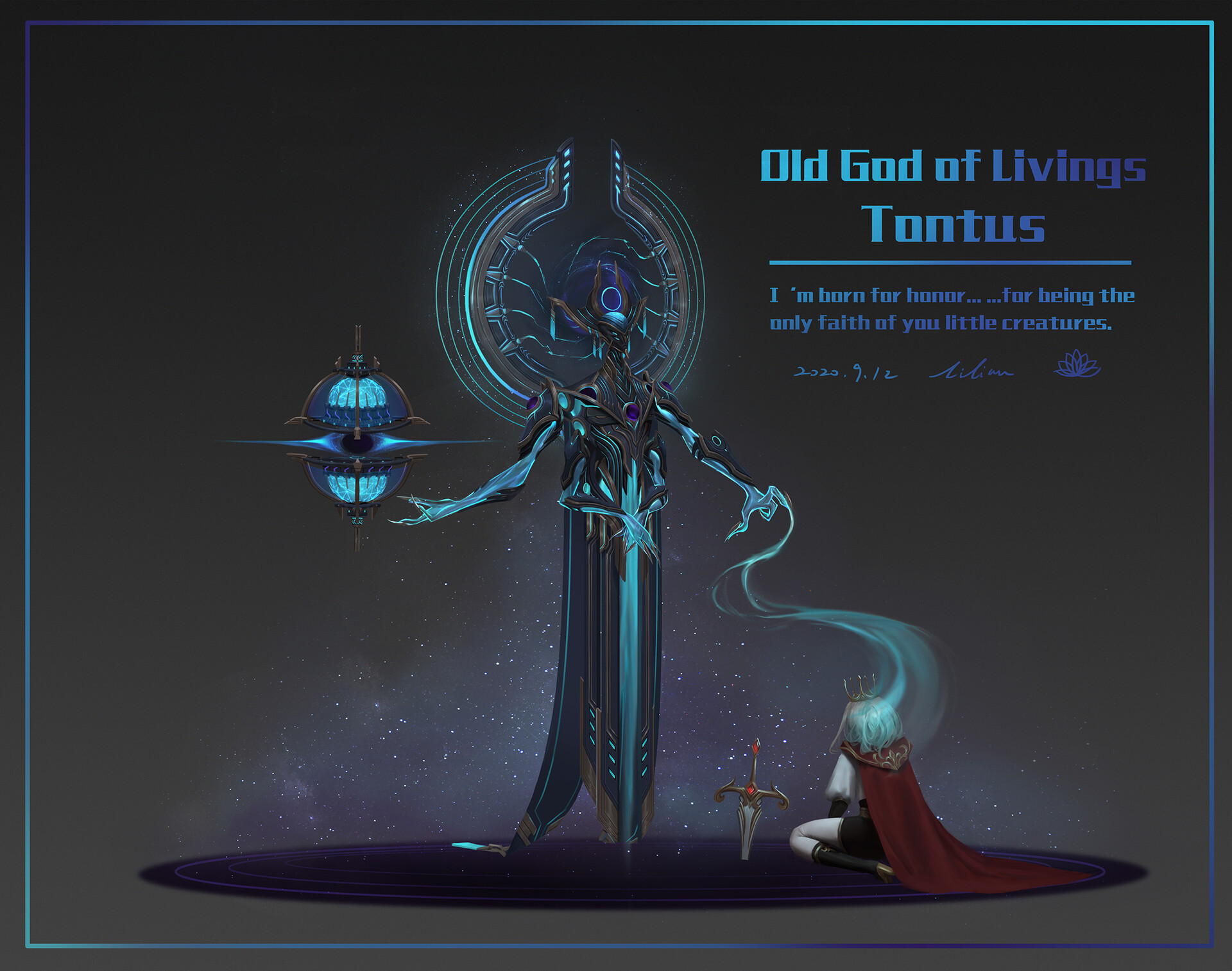ArtStation - Original Designed Champion: Old God of Livings——Tontus