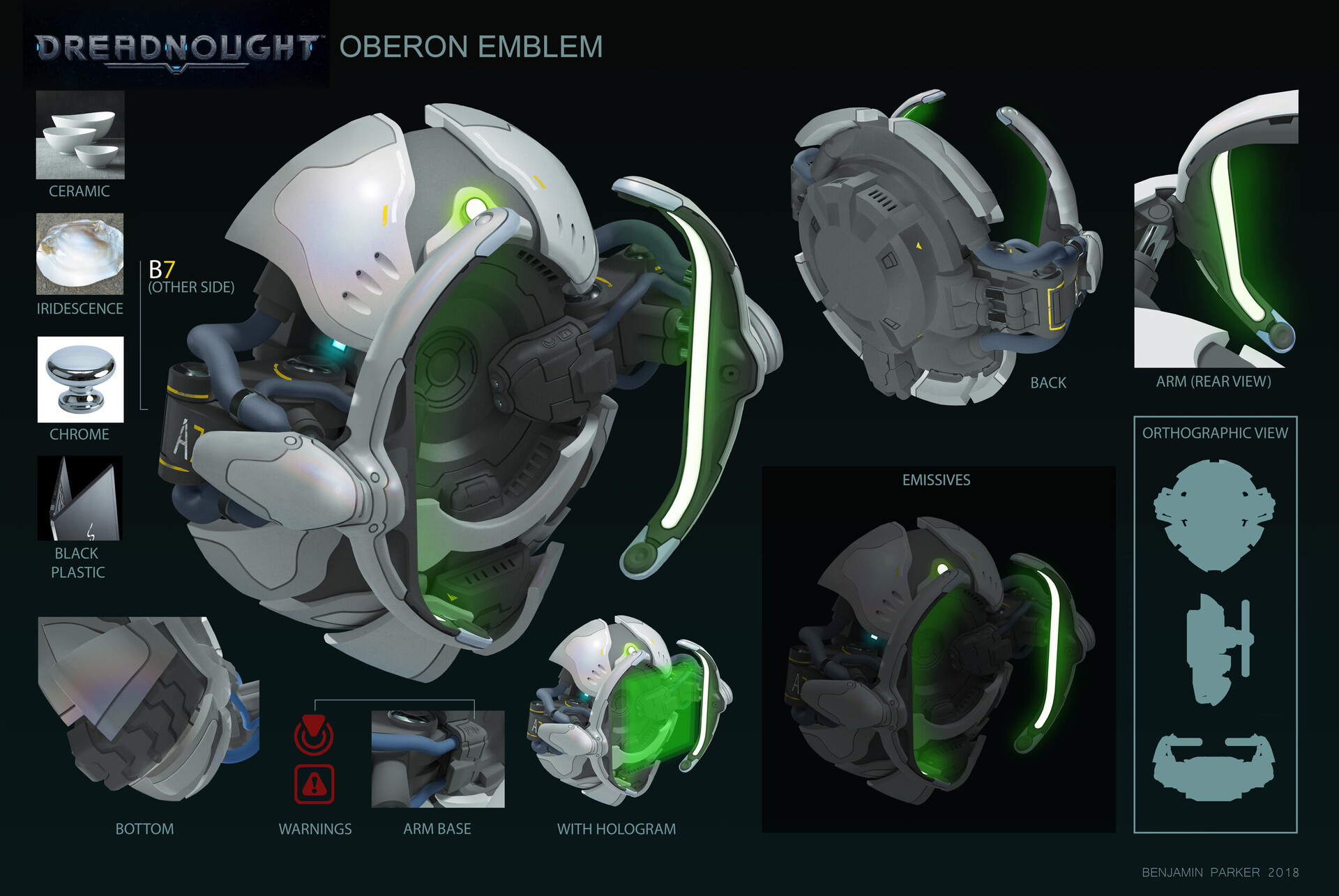 ArtStation - Dreadnought Oberon Emblem