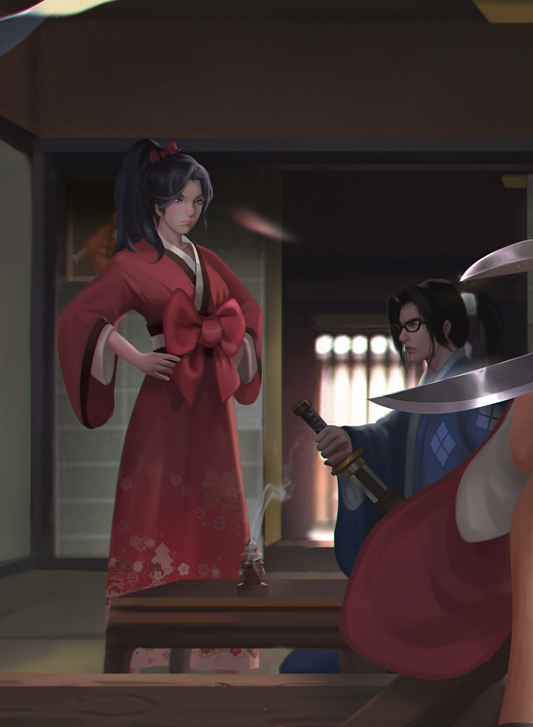 xuejun ju - Samurai champloo-fan art