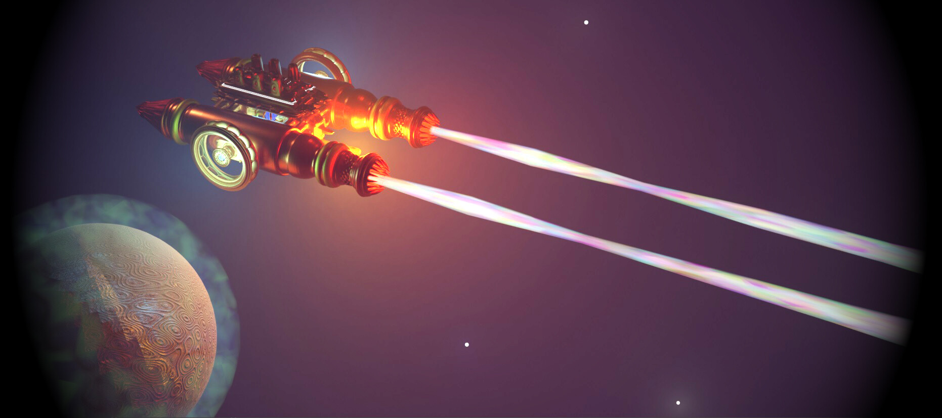 ArtStation - Steam-rocket