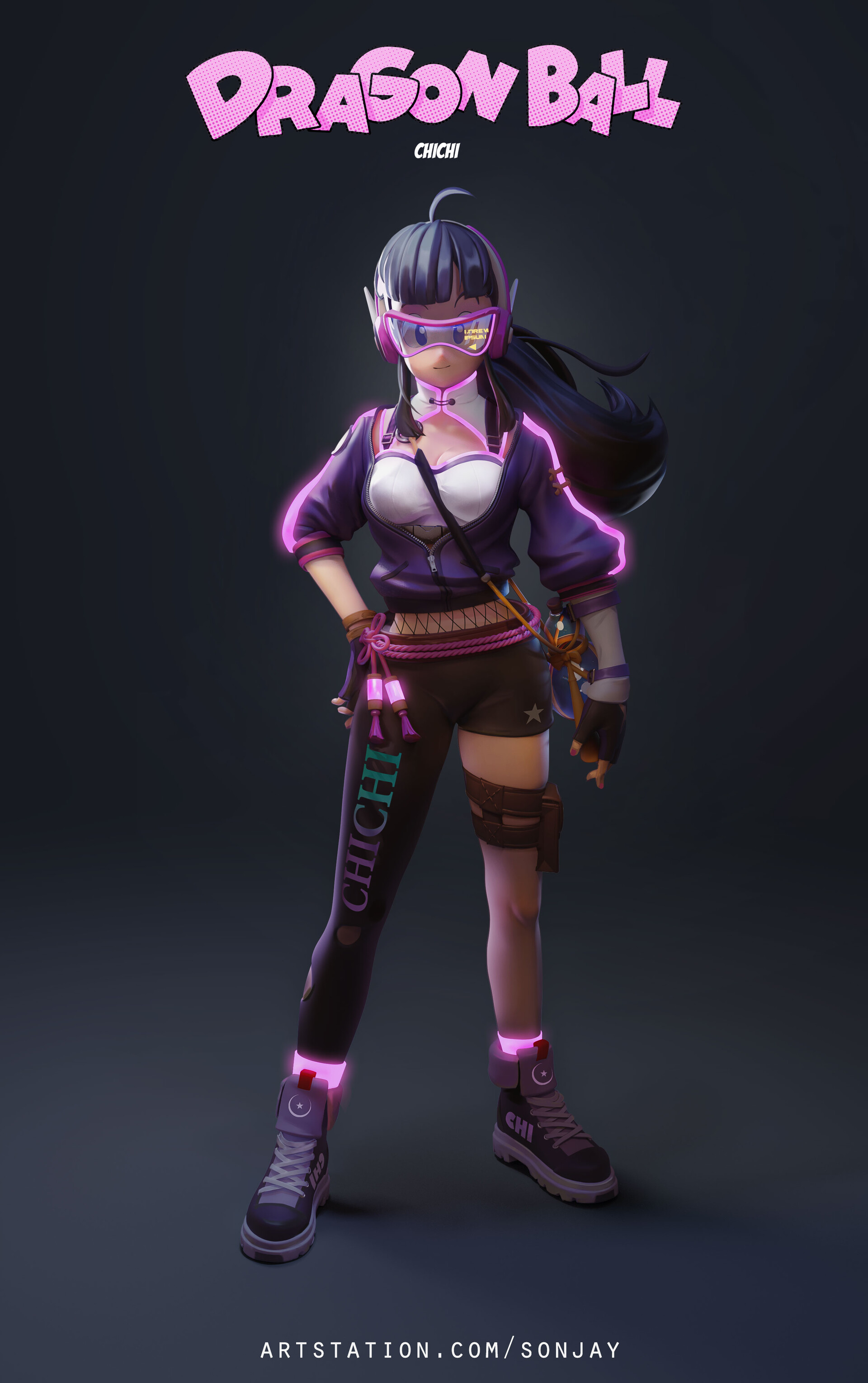 ArtStation - dragon ball chichi