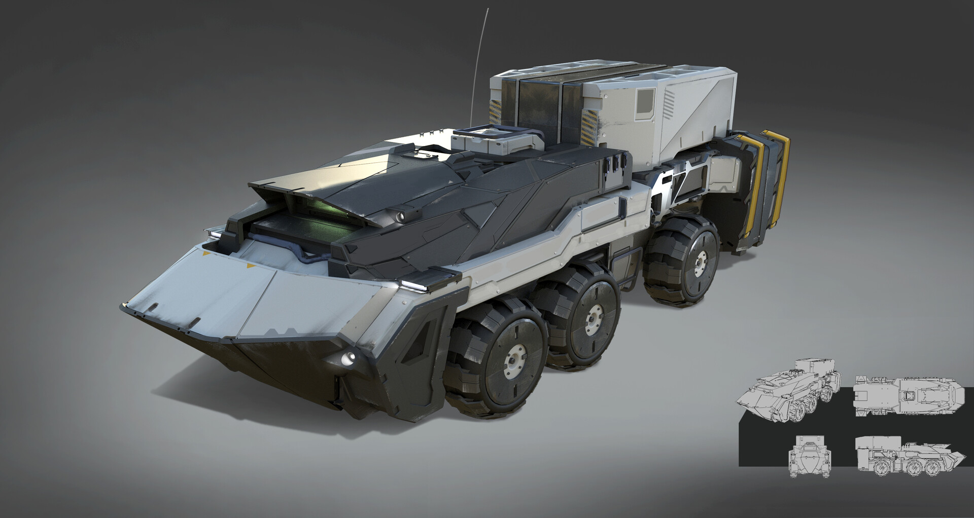 ArtStation - transport vehicle