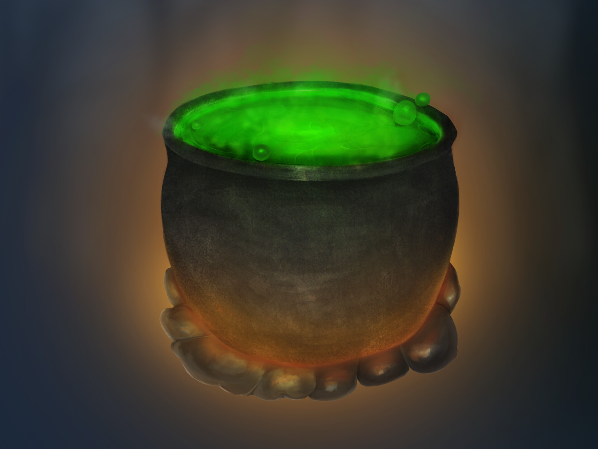 ArtStation - Cauldron of potion