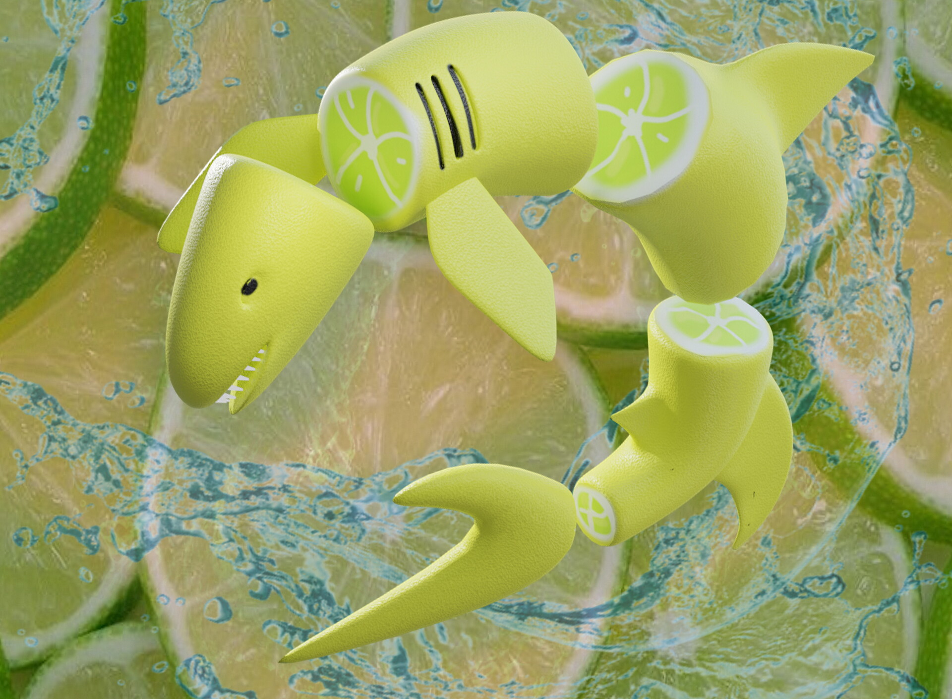 ArtStation - lime shark