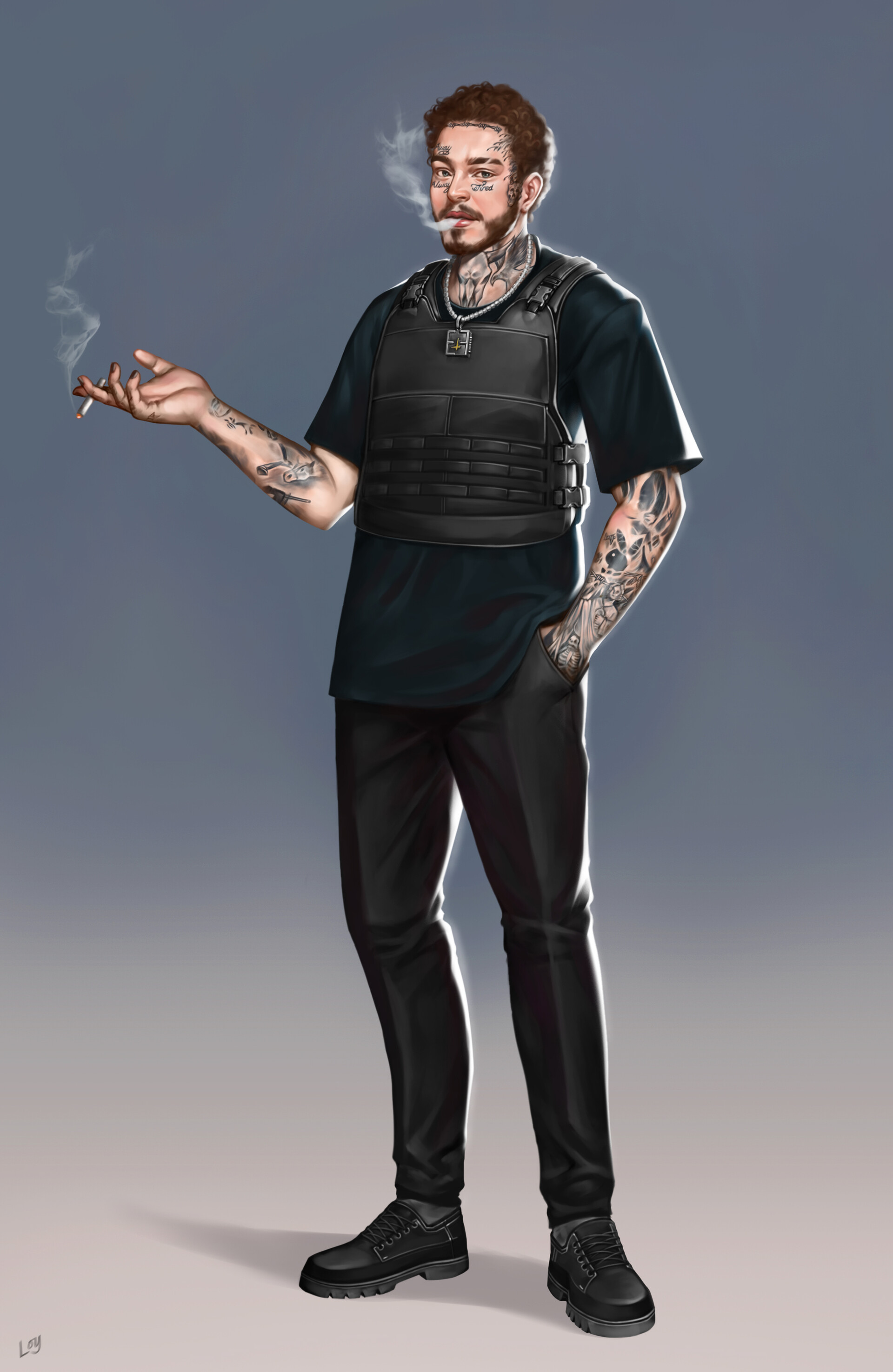 ArtStation - Post Malone