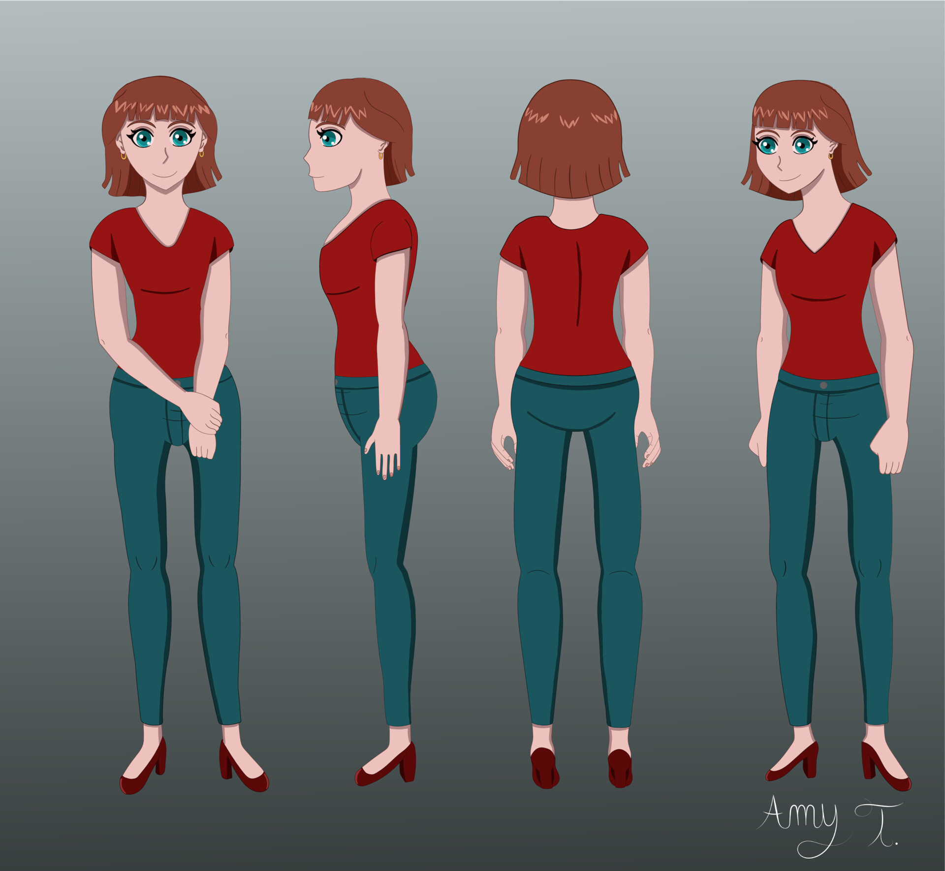 Amy Ann Trater - 2D Mom Design Character
