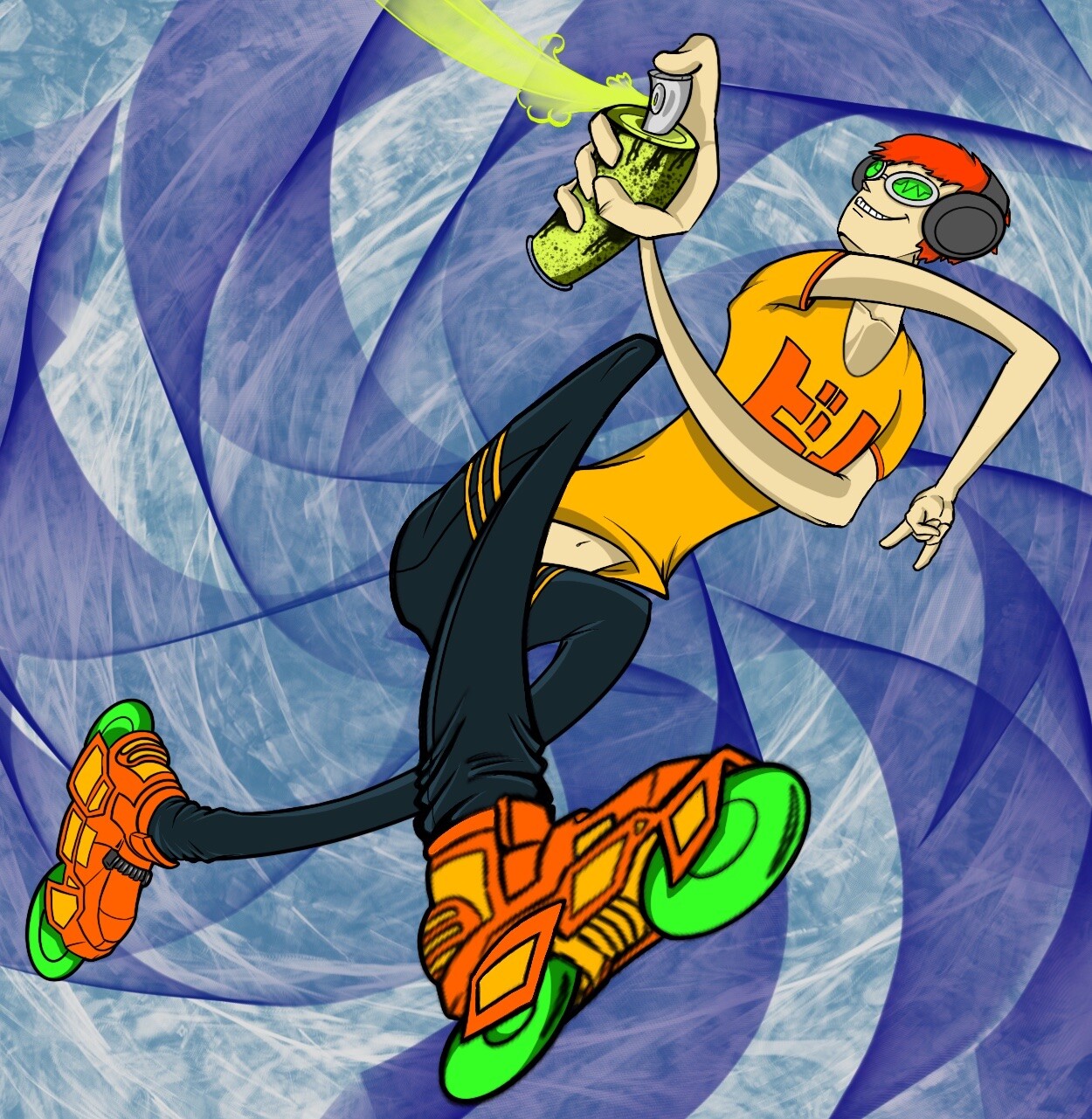 ArtStation - Jet Set Radio - BEAT