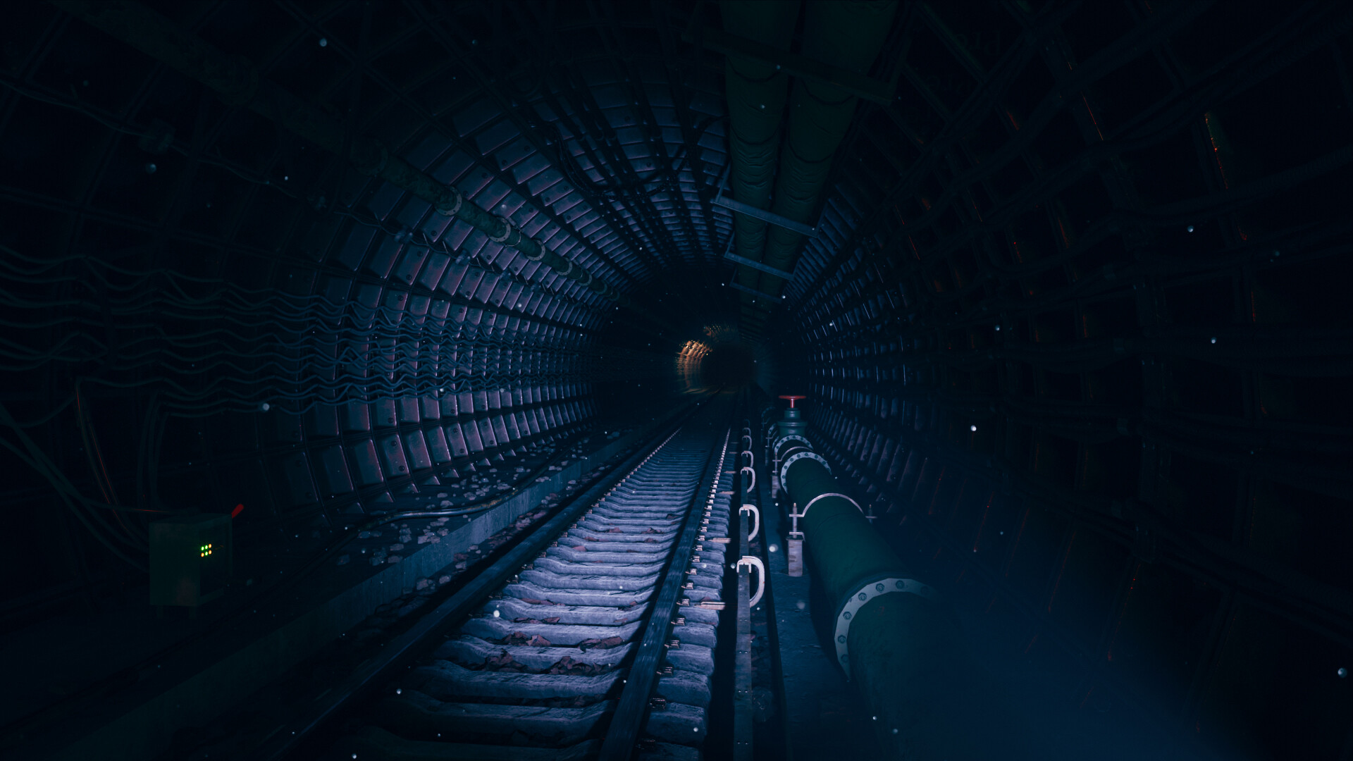 Dmytro Tkachenko - Red Sector | Underground bunker with subway