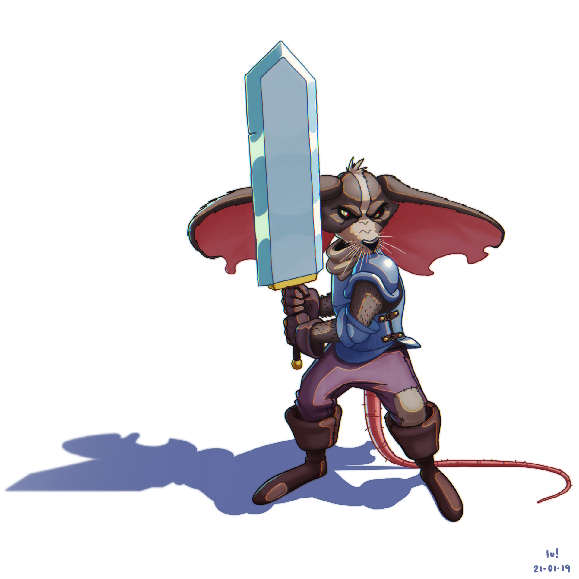 ArtStation - Mouse Warrior