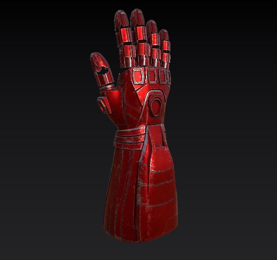 David Dawson - Iron man Gauntlet Infinity Stones version