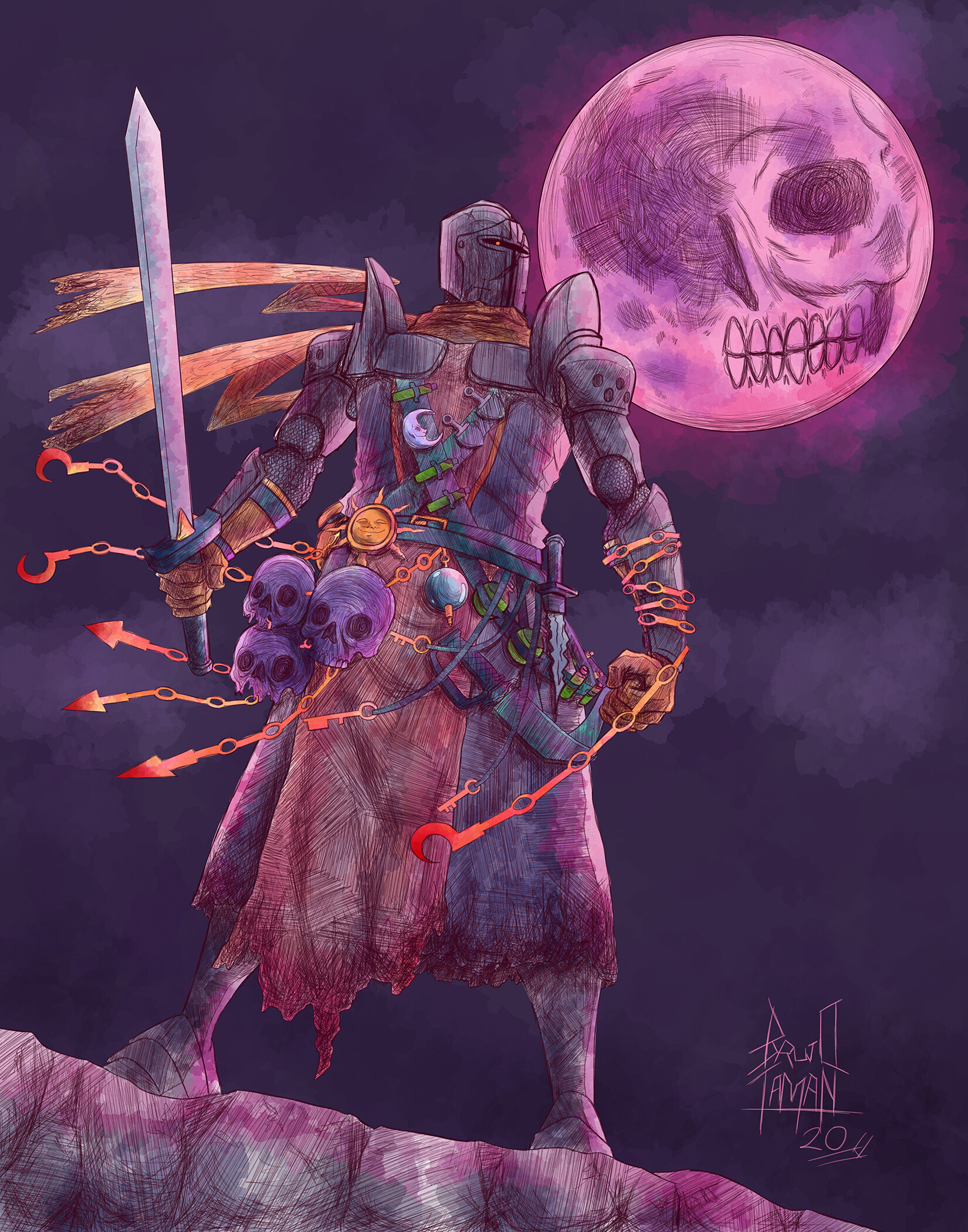 ArtStation - Cursed Knight