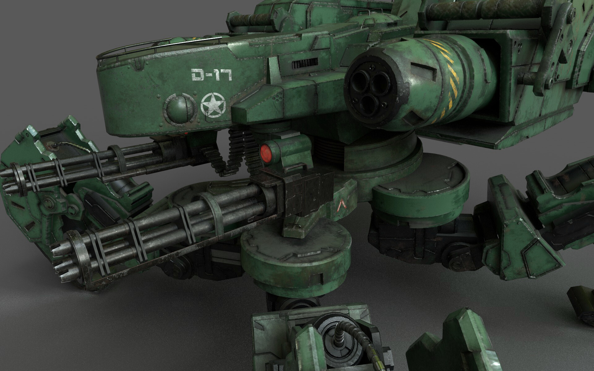 ArtStation - Spider Tank