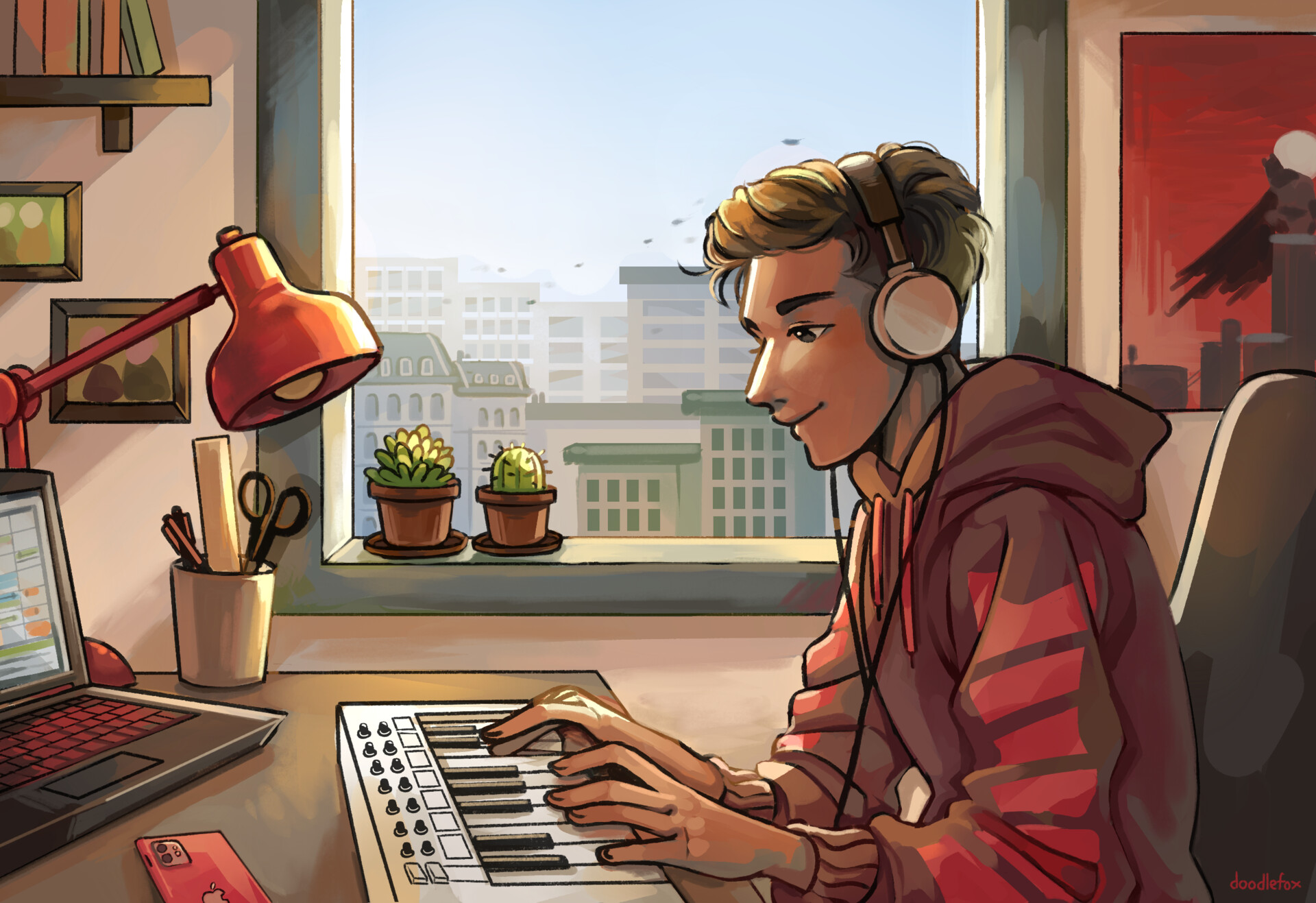 ArtStation - Lo-fi Guy Commission