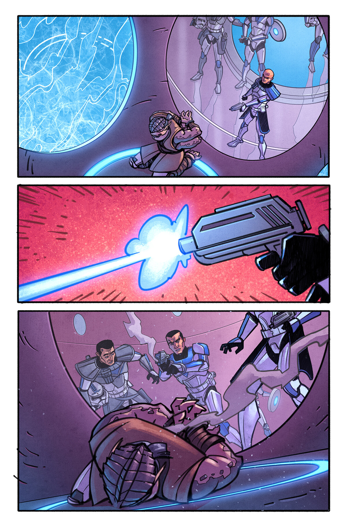 Maksim Strelkov - Clone Wars samples - colors