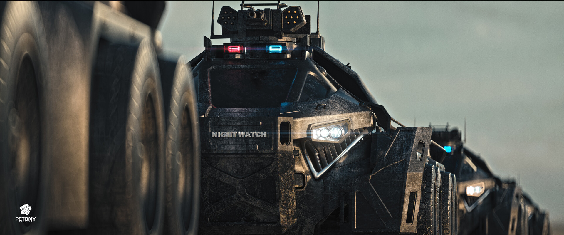 ArtStation - NightWatch Police Car