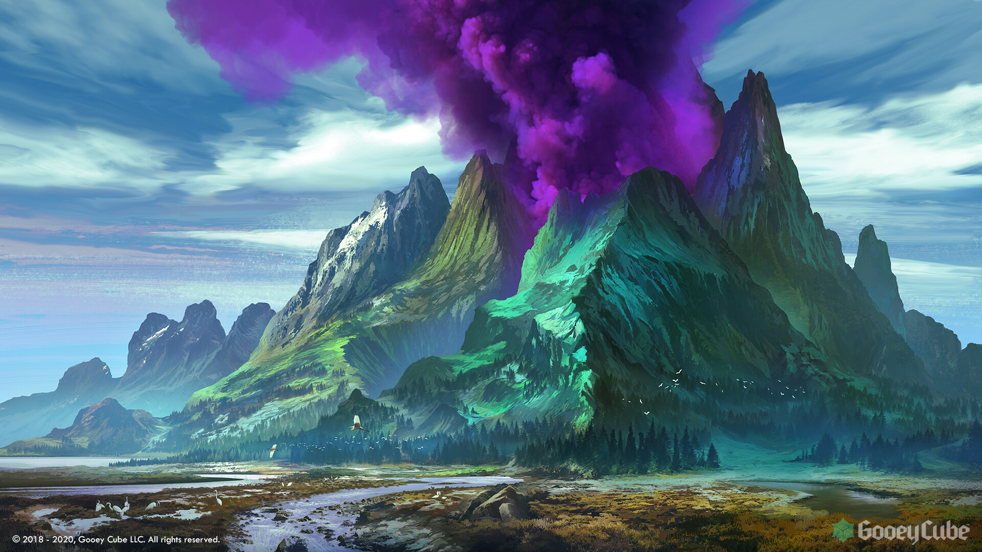 ArtStation - Jade Mountain