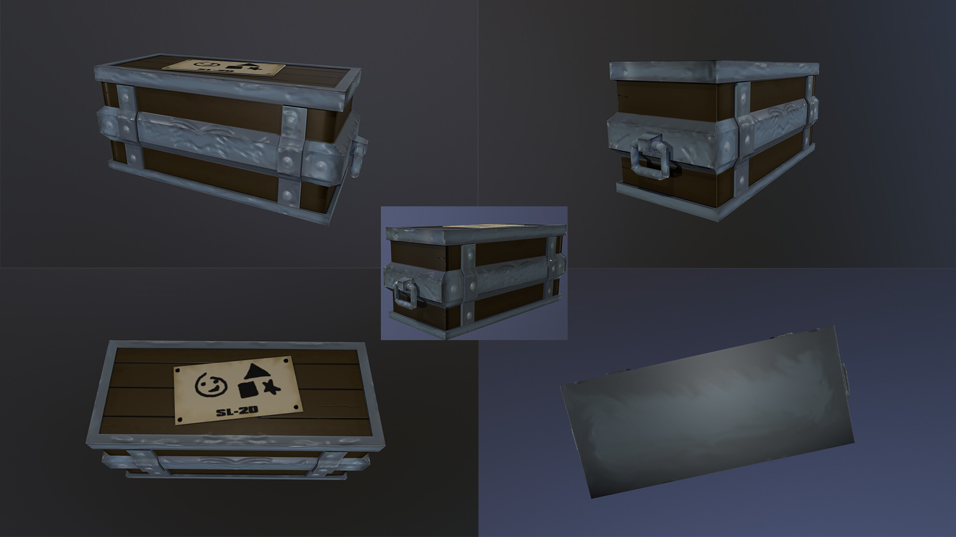 ArtStation - Sea of Thieves inspired crate