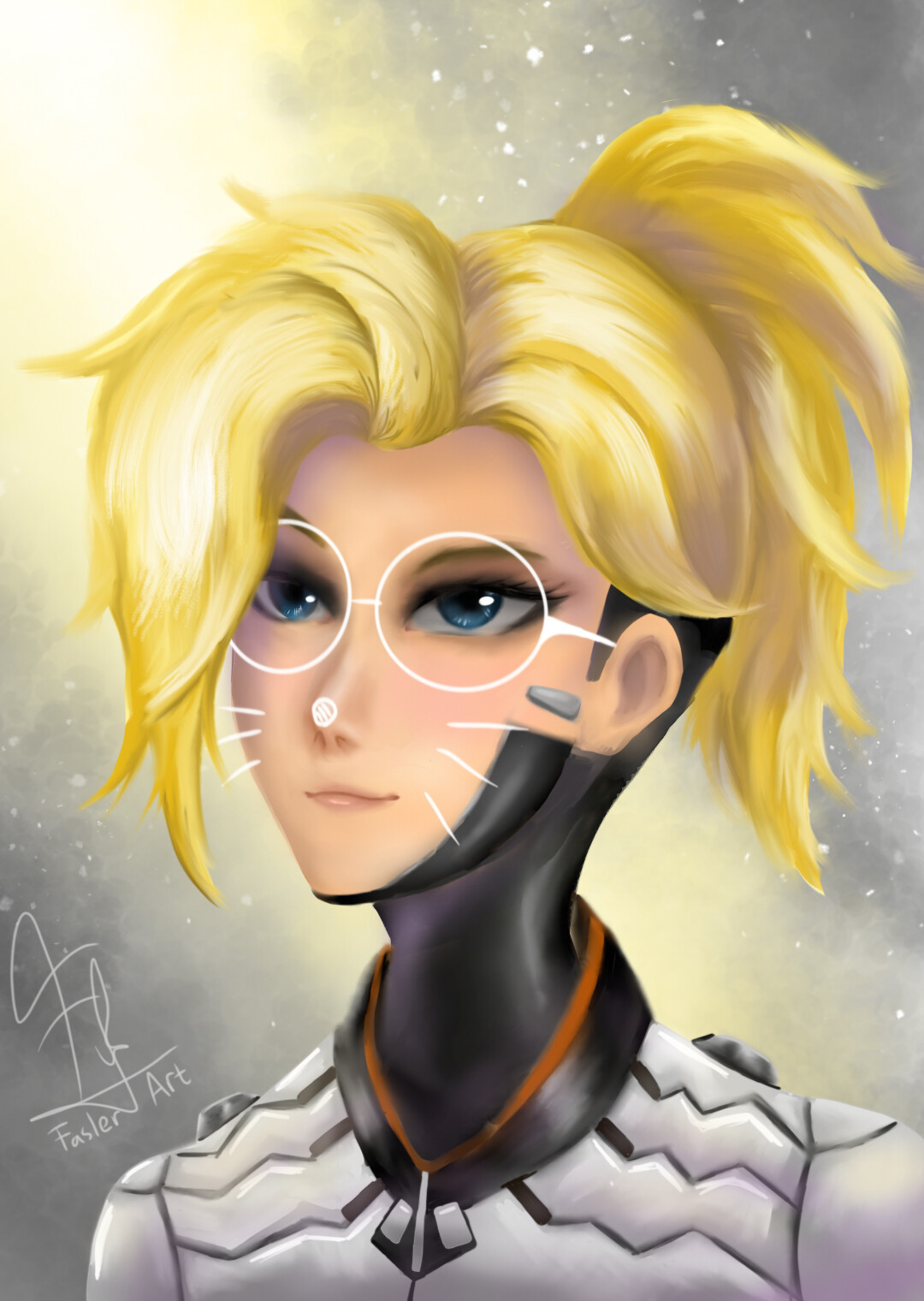 ArtStation - Mercy Overwatch
