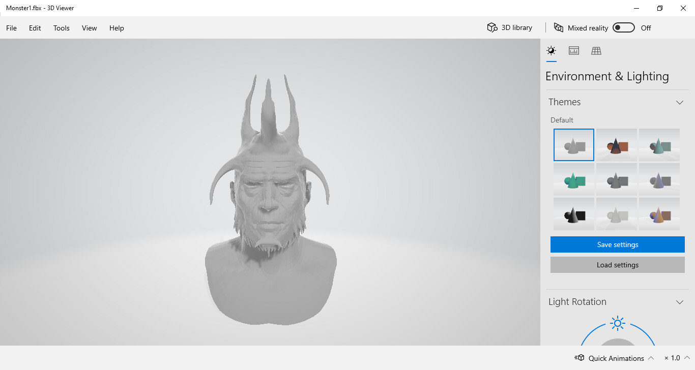 ArtStation - Monster Head
