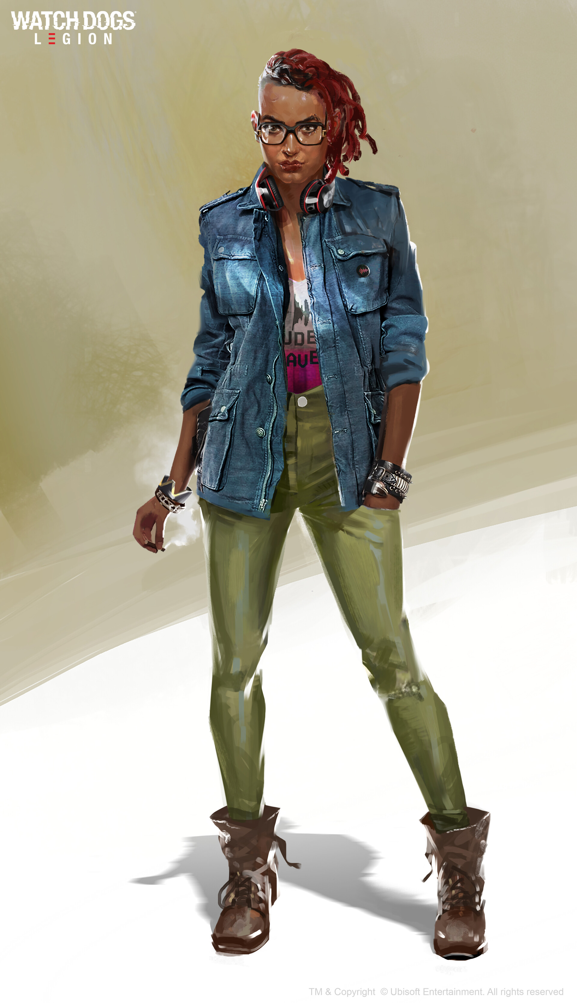 LEO LI - Character Design Blast| Watchdogs Legion