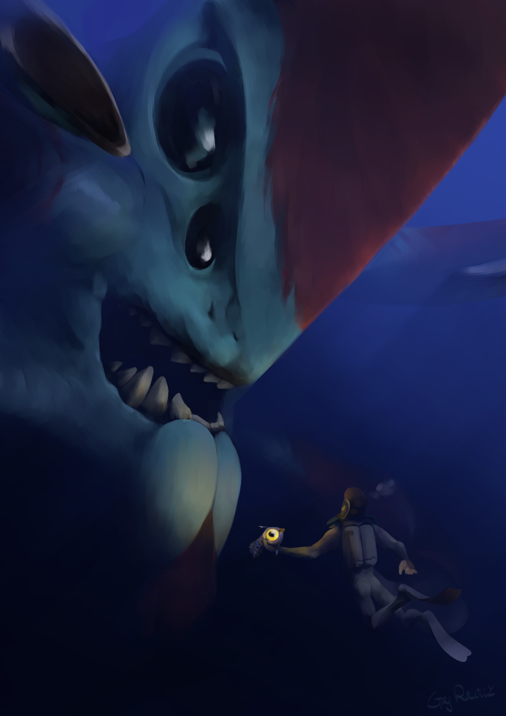 ArtStation - Feed a Peeper to a Reaper