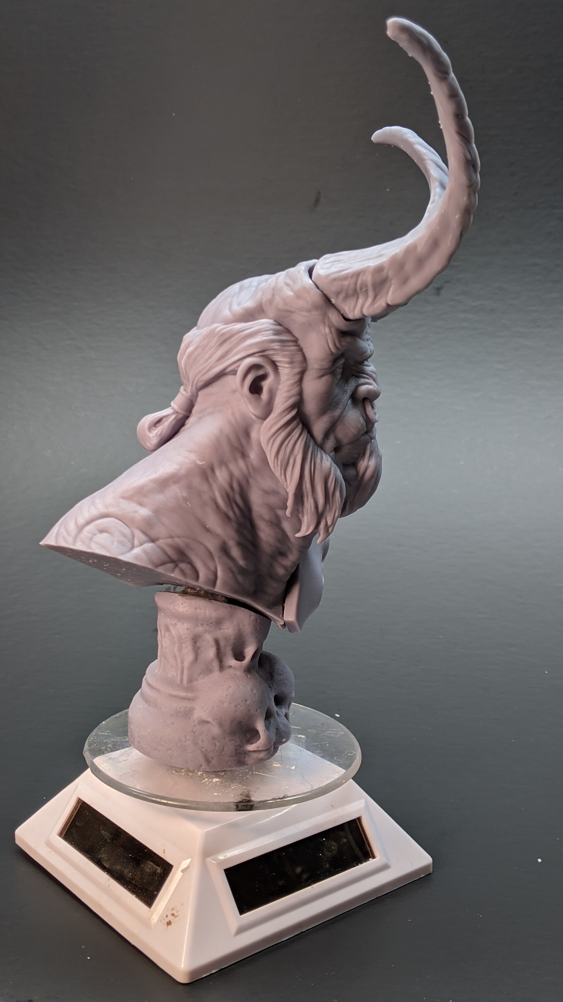 olivier nicolas-ONICO - Old Hellboy 1/4 print