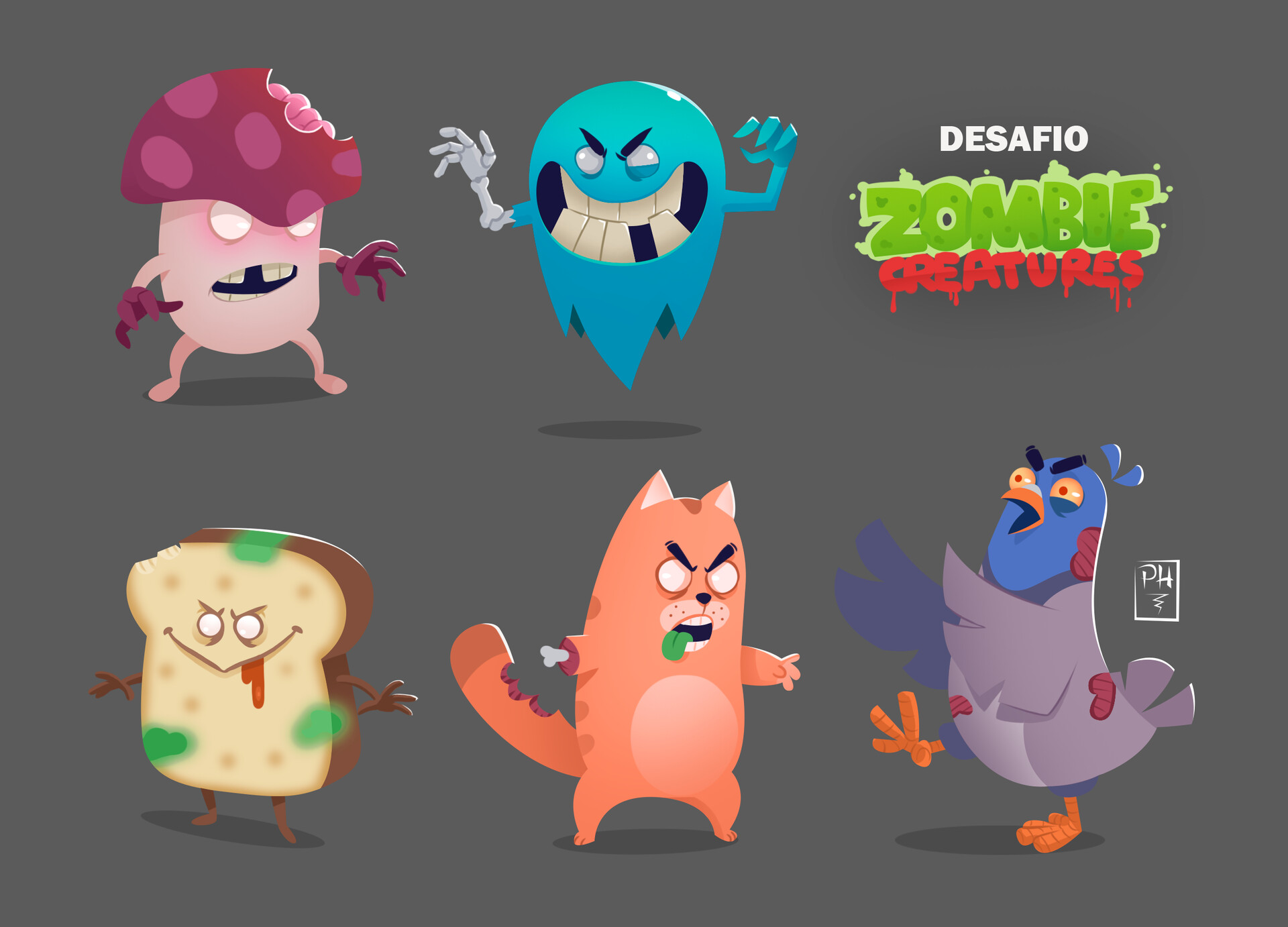 ArtStation - Zombie Creatures