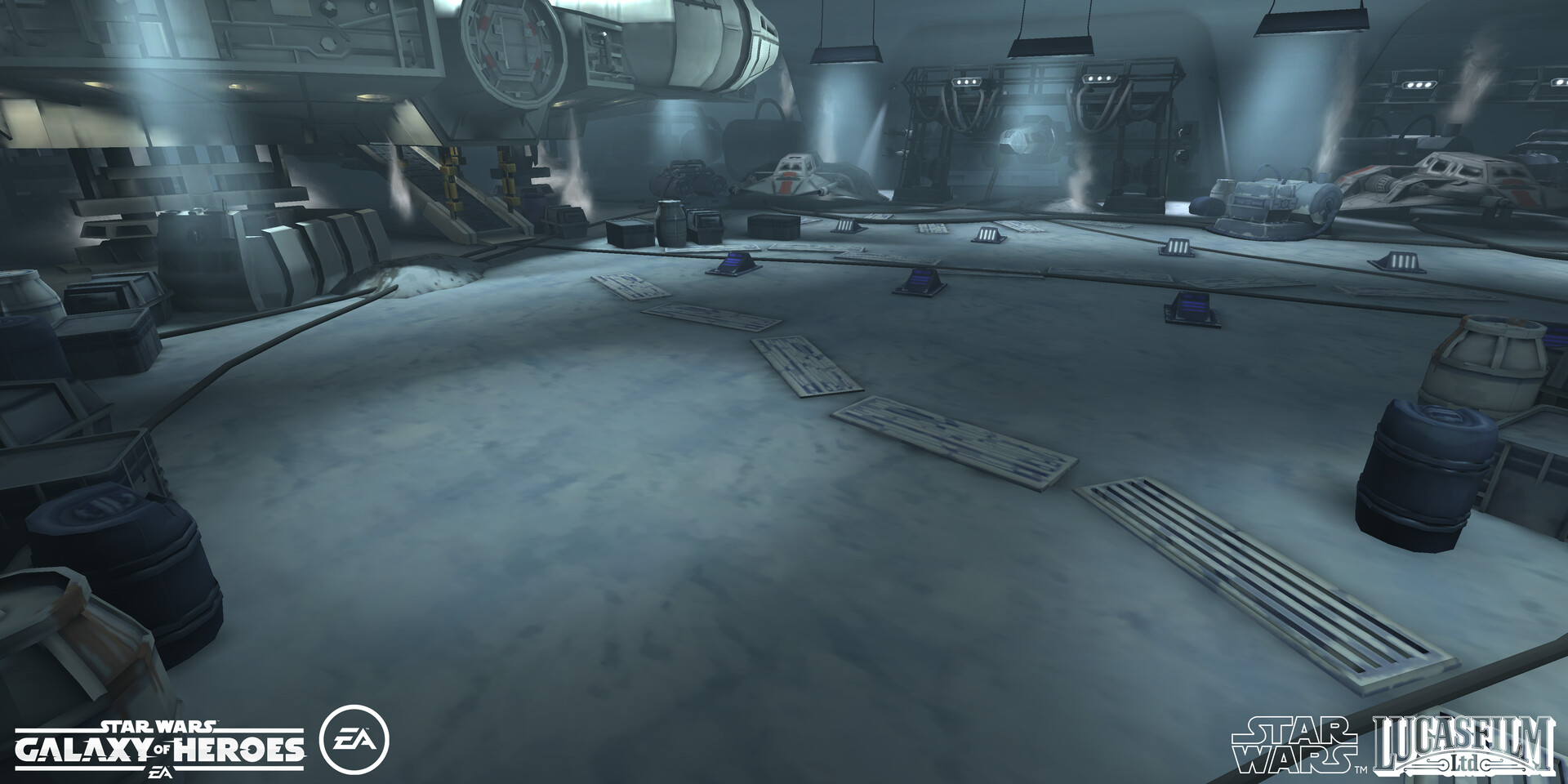 Joe Gomes - Star Wars Galaxy of Heroes Environment Art Dump