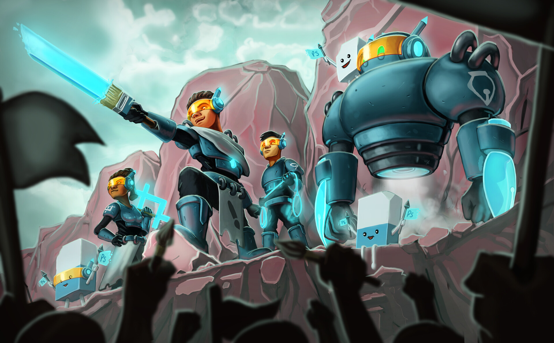 ArtStation - Photoshop Army