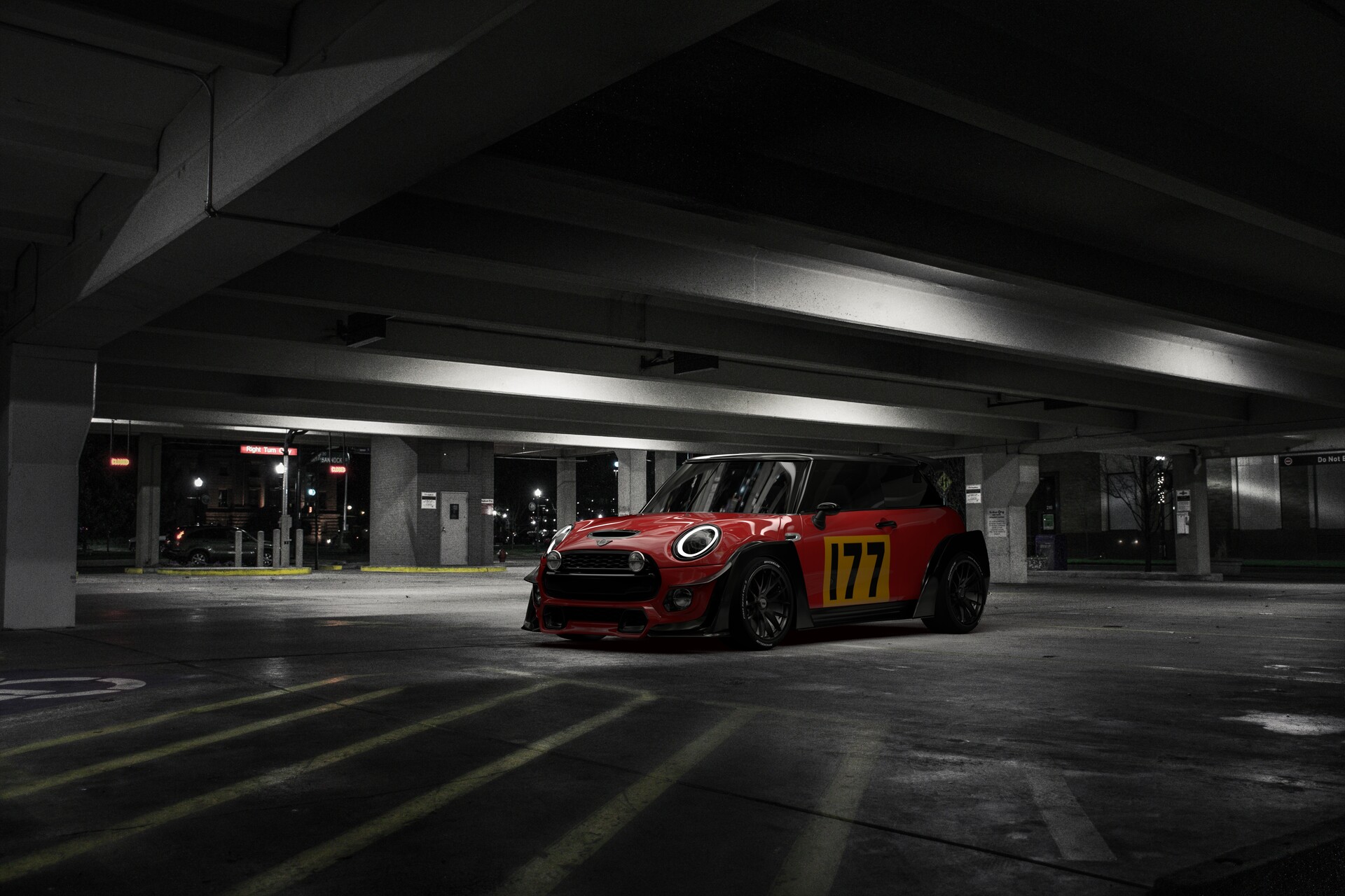 ArtStation - Geex Village Carbonfiber Widebodykits For BMW MINI JCW F56