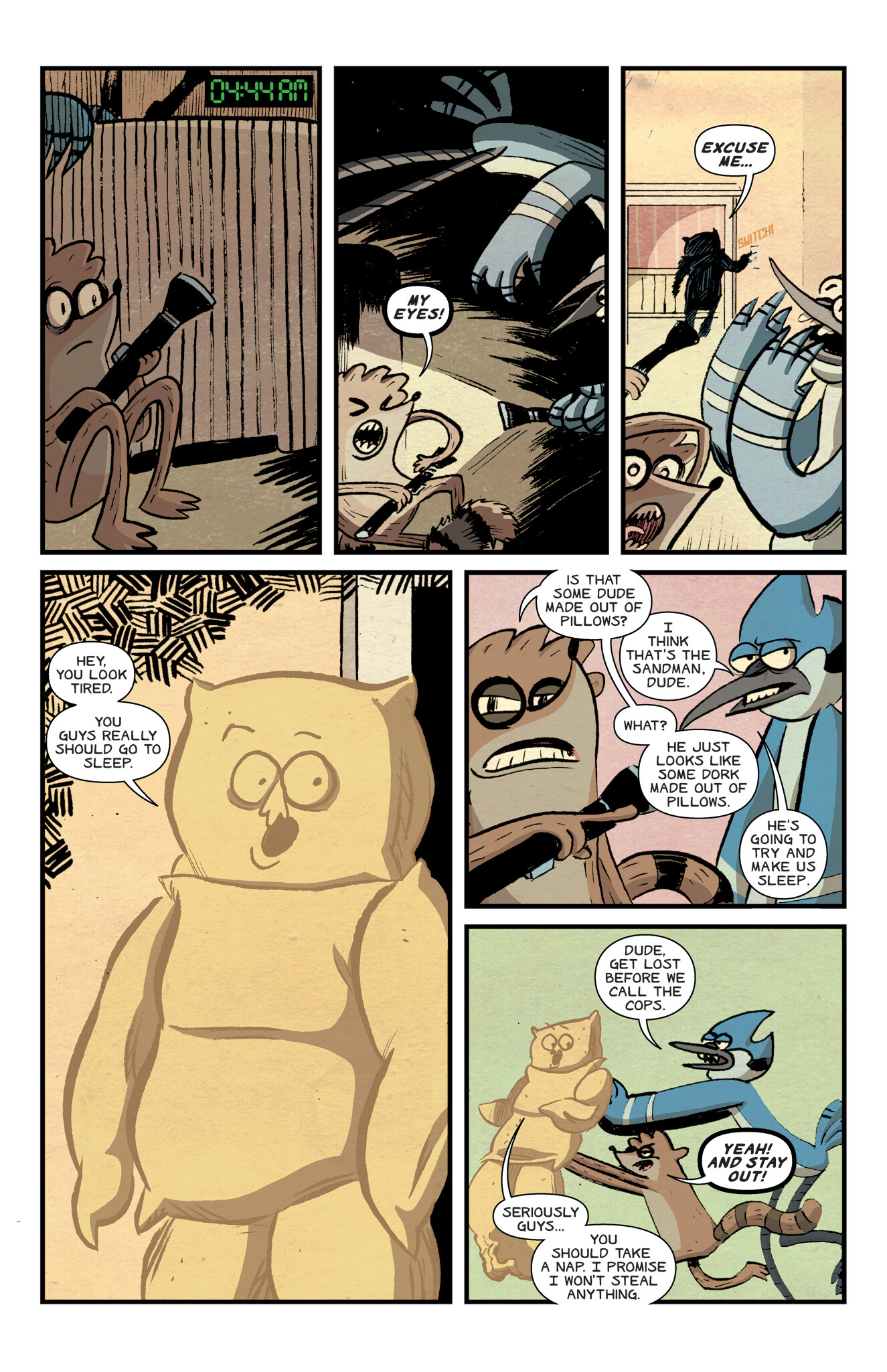 the regular show coloring book