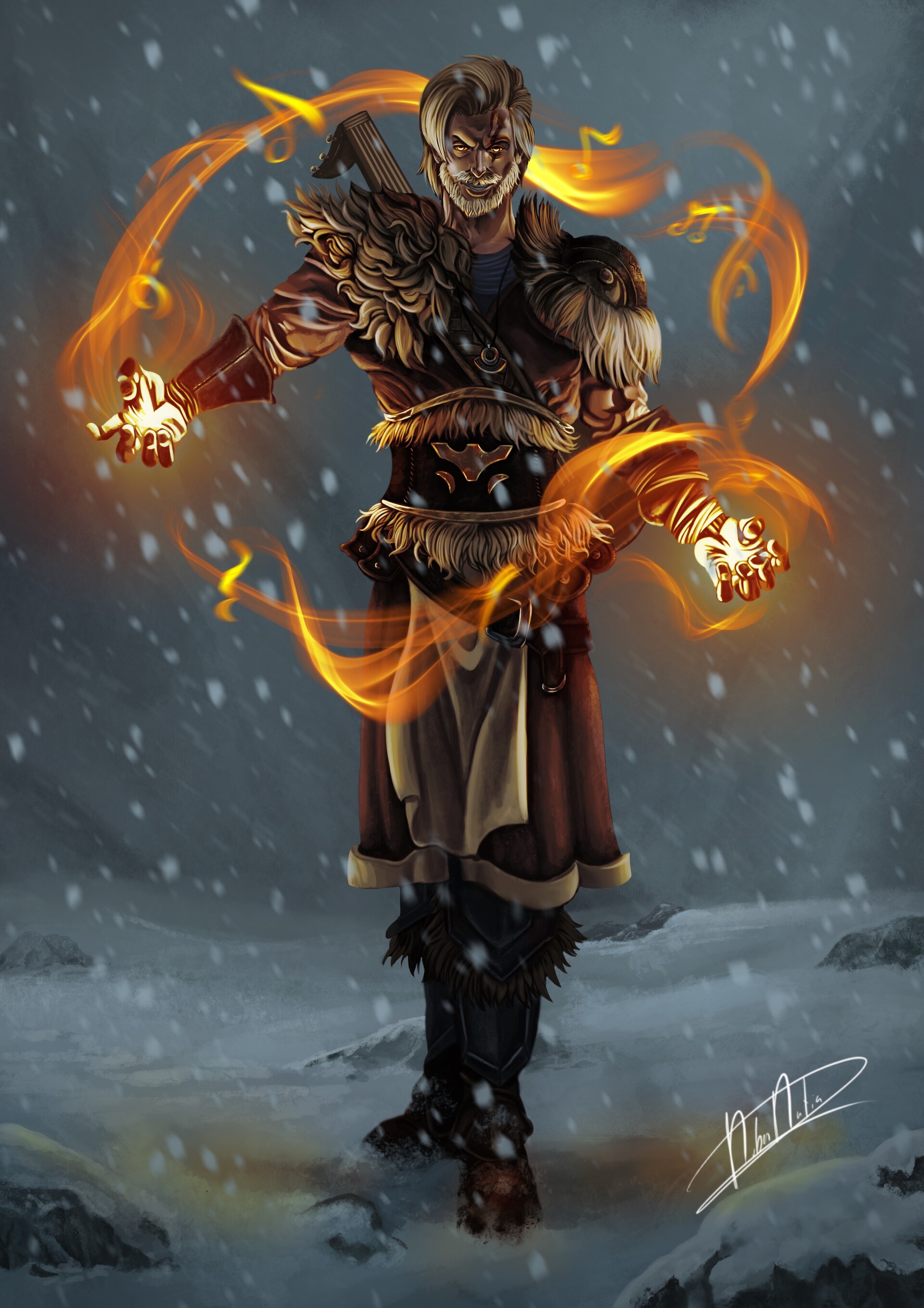 Swordmage Character Art