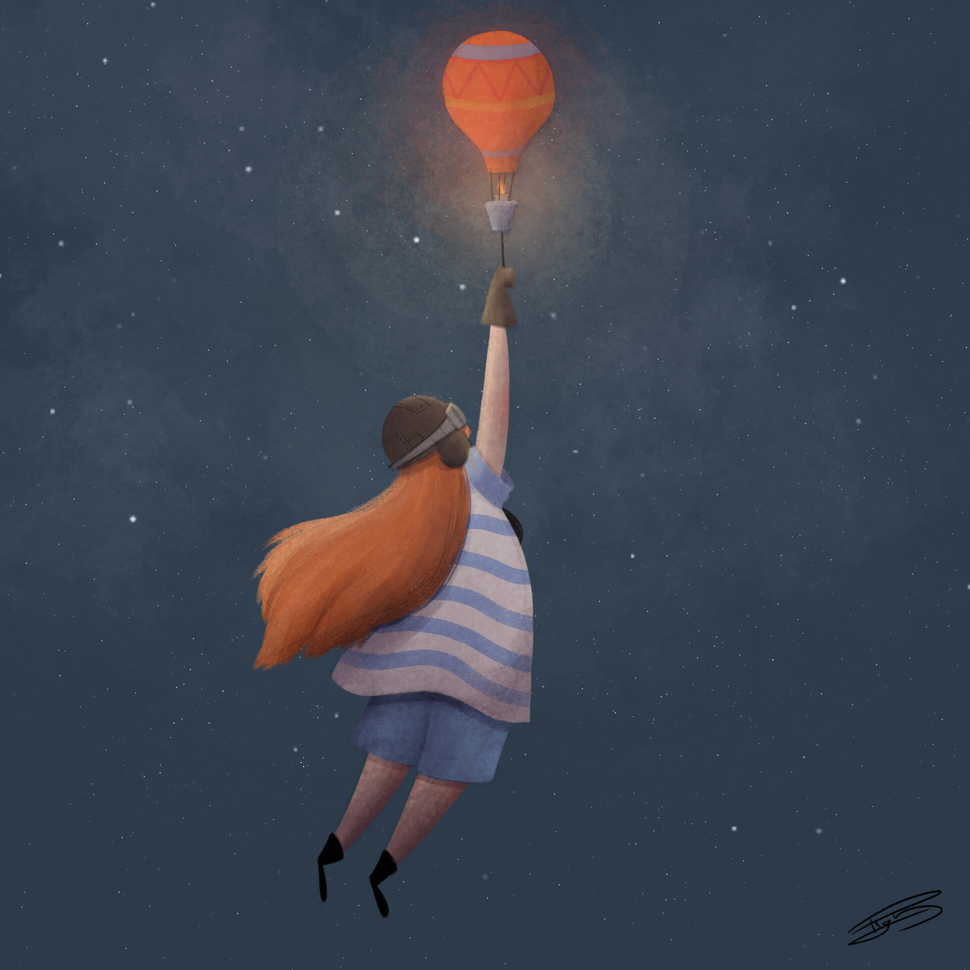 ArtStation - HOT AIR BALLOON DRIVER🎈🔥