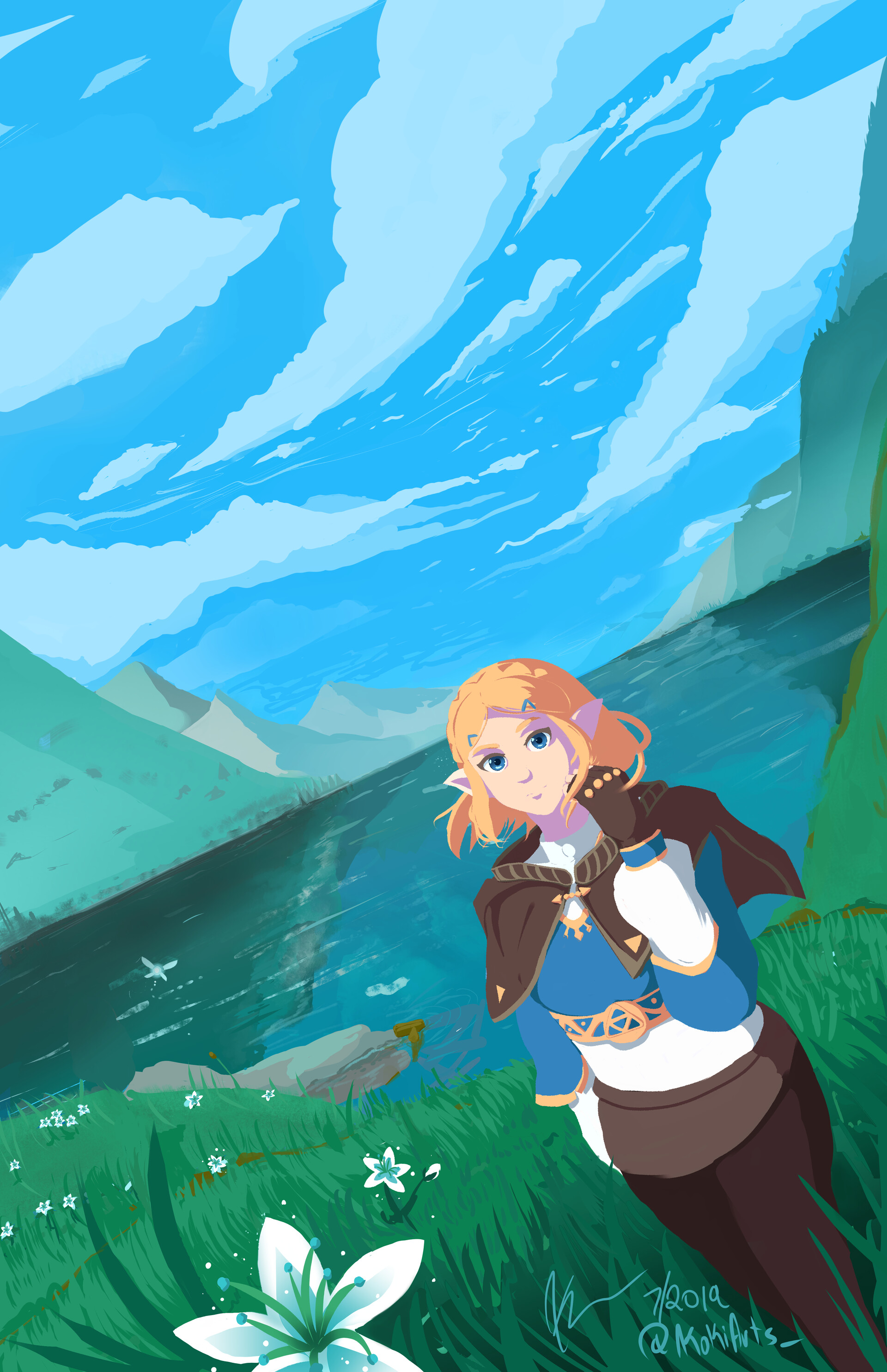 ArtStation - Zelda Botw2 Fan Art