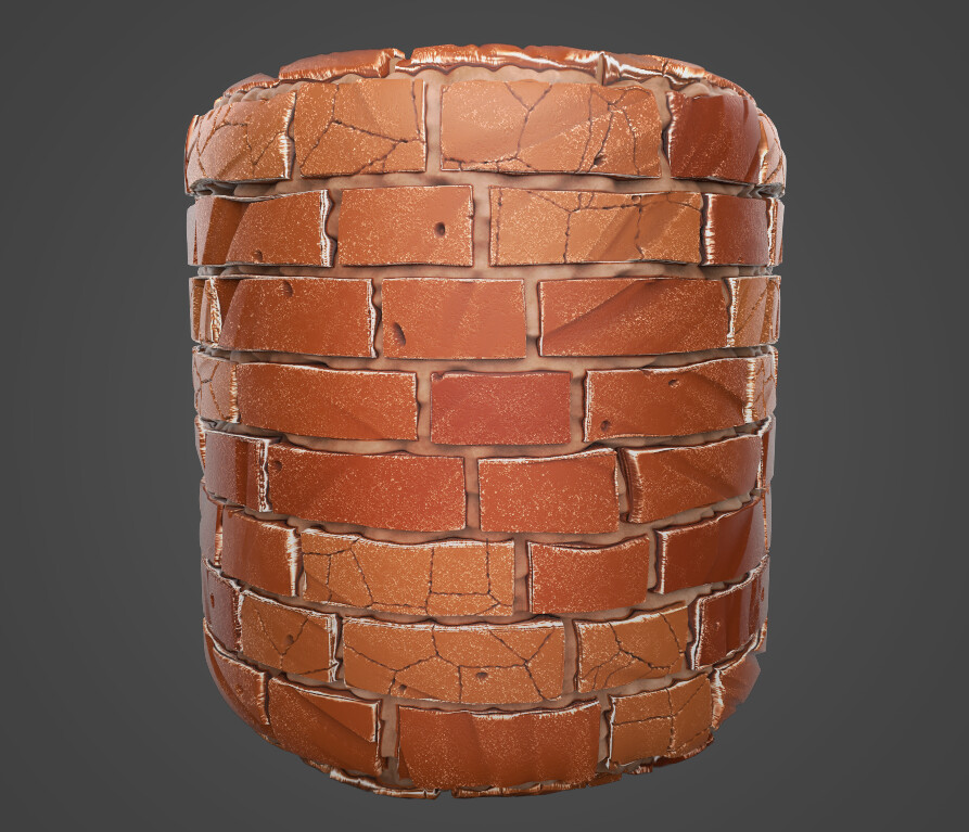 ArtStation - Brick Material