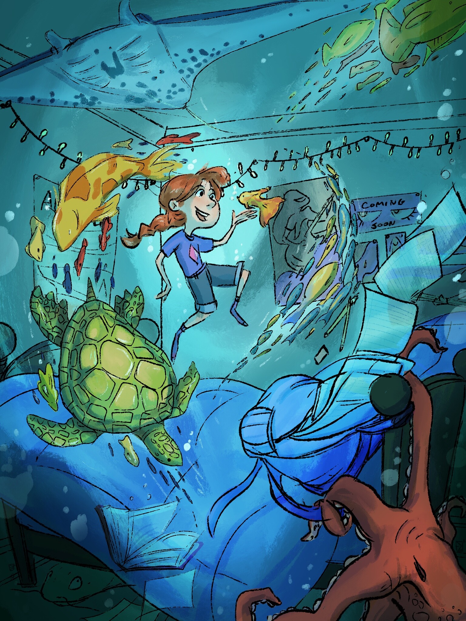 ArtStation - Underwater dreams