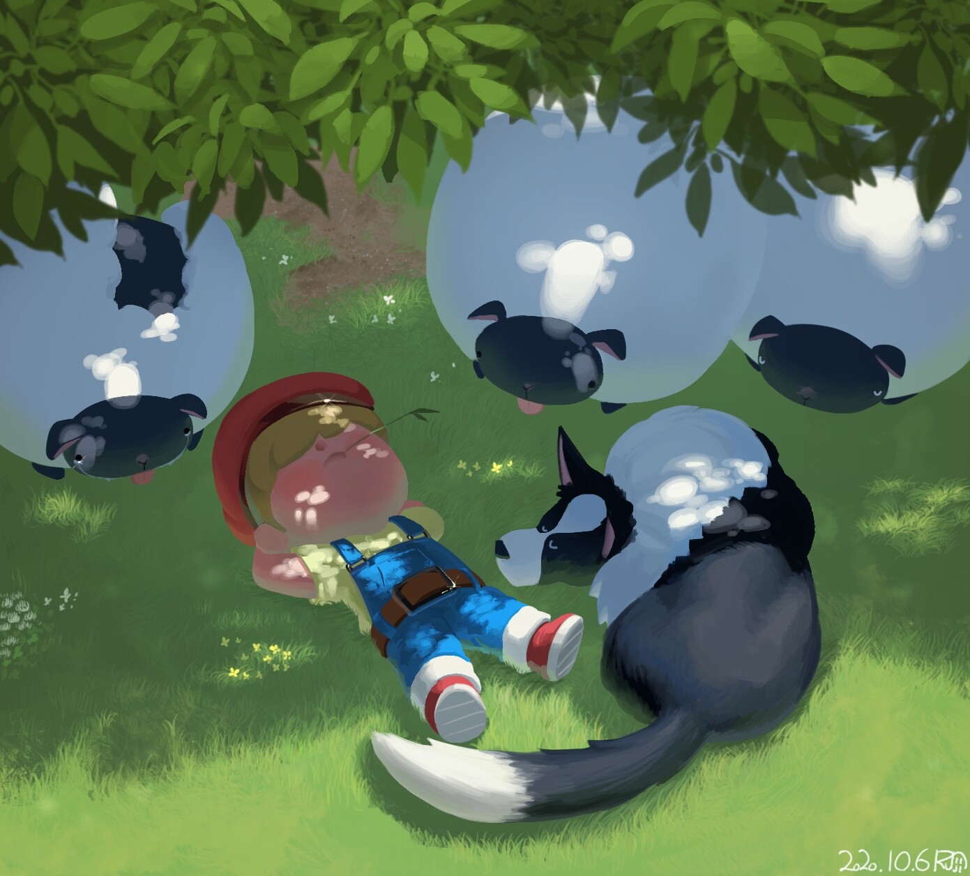 ArtStation - Sheep and shepherd