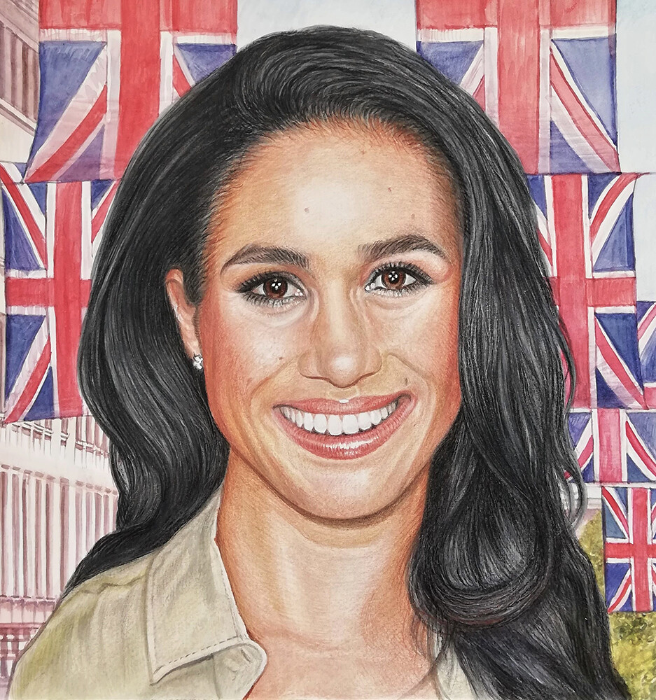 ArtStation - Meghan Markle