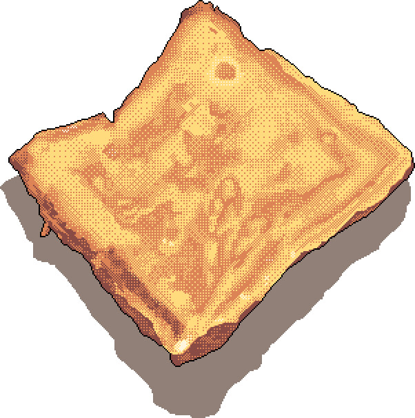 ArtStation - Pixel toast
