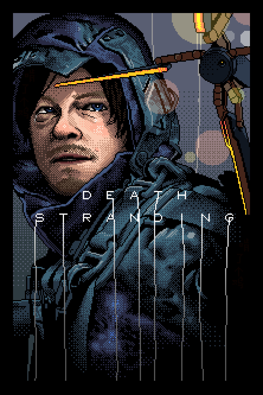 ArtStation - Pixel game poster