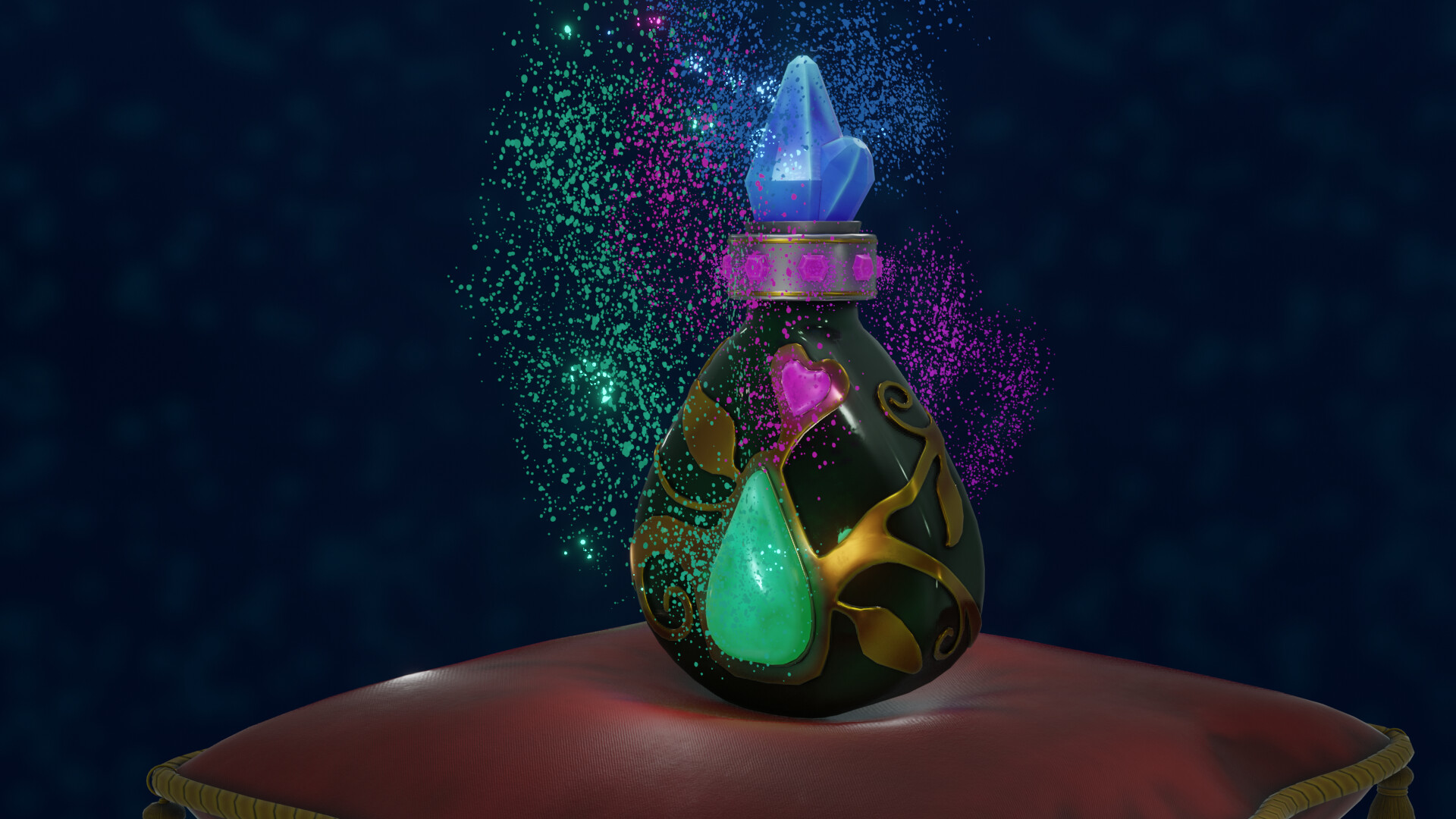 Vladimir Lalov - Flask with magic potion