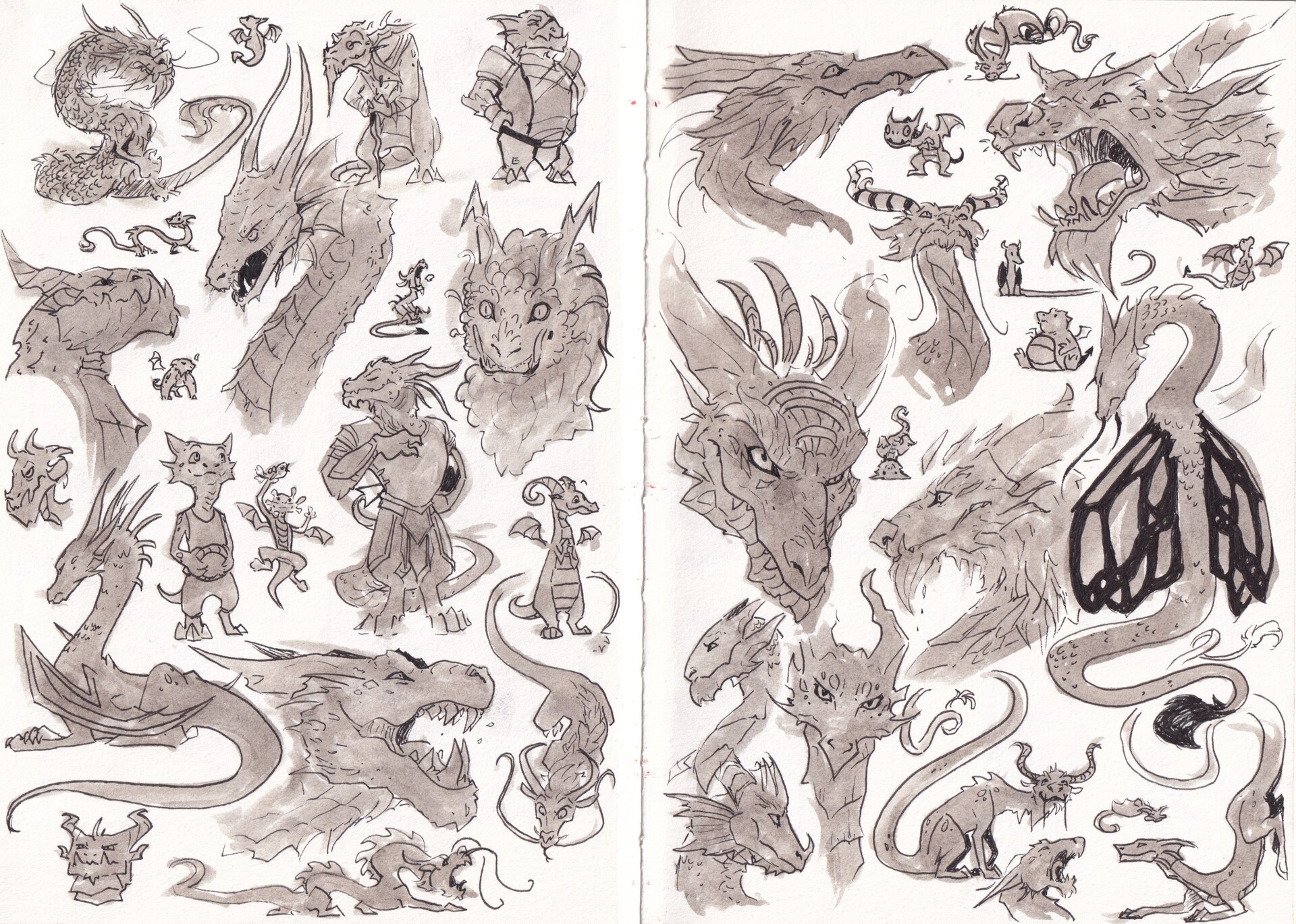 ArtStation - Marker Shape Challenge Character Designs