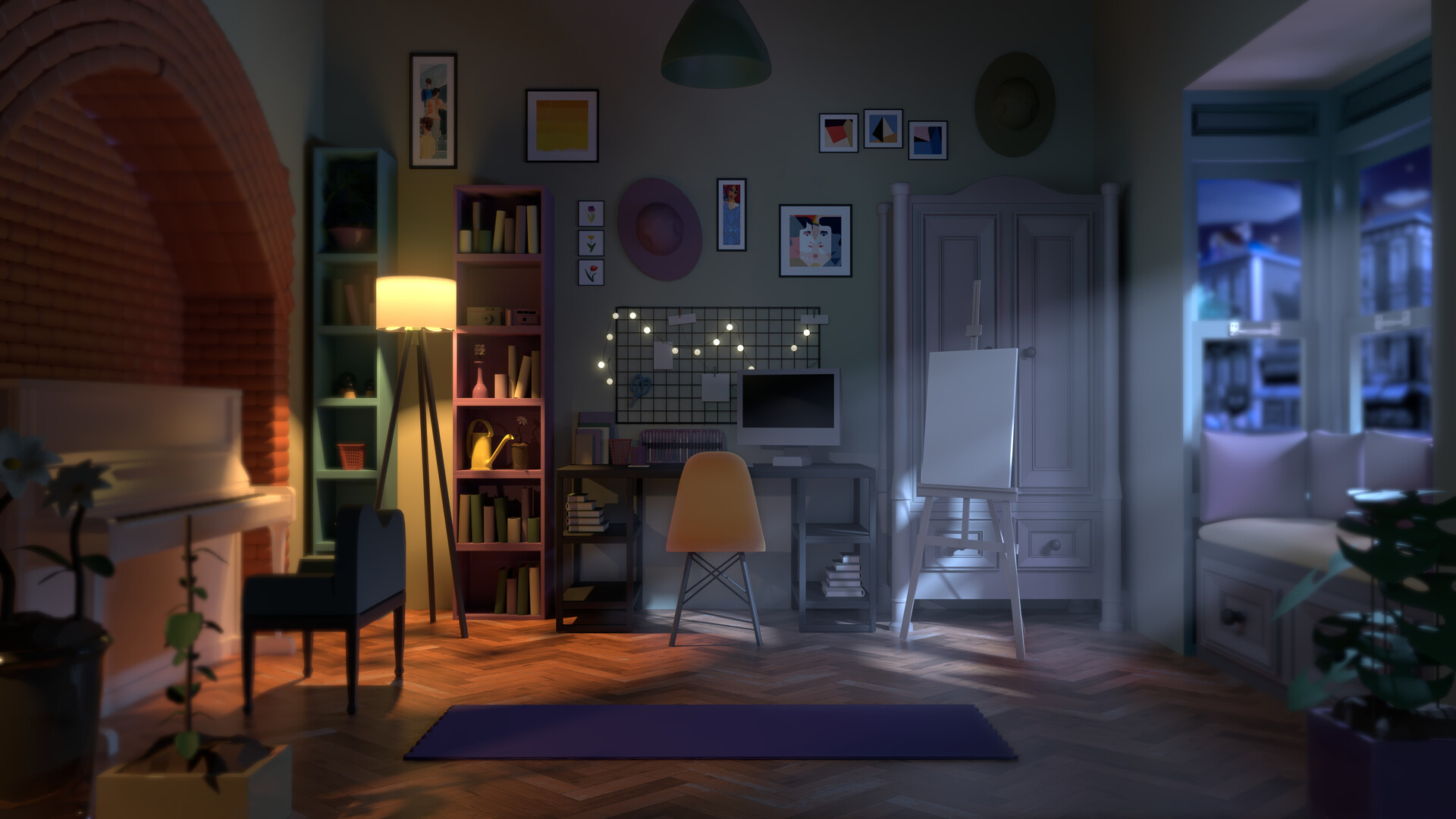 ArtStation - My Dream Room
