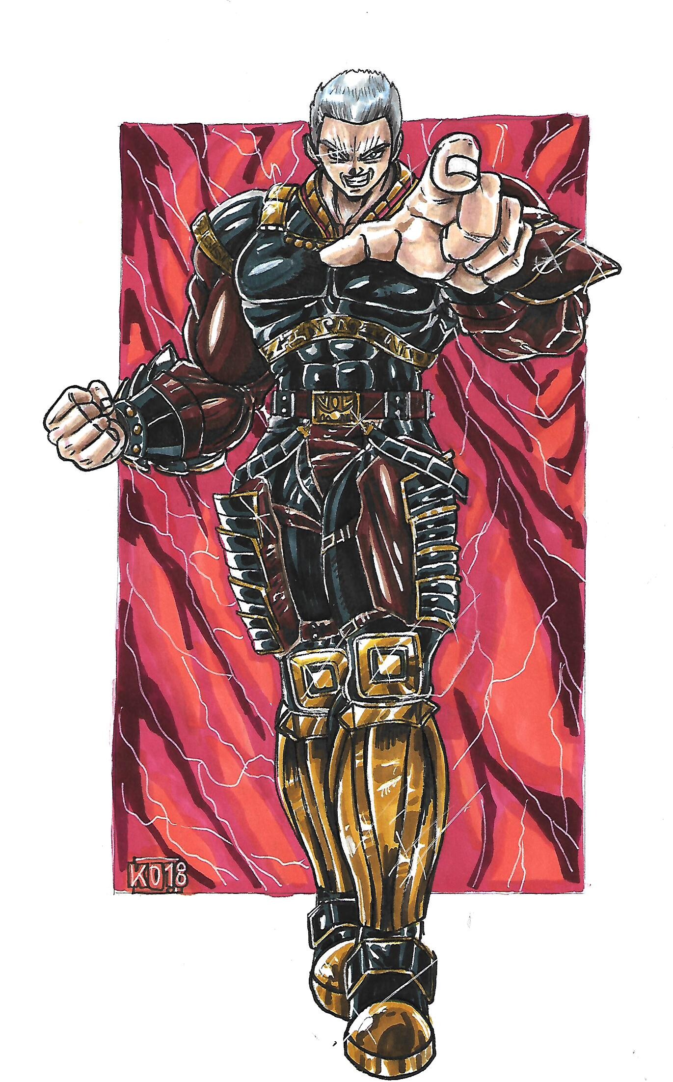 ArtStation - HOKUTO NO KEN-Raoh