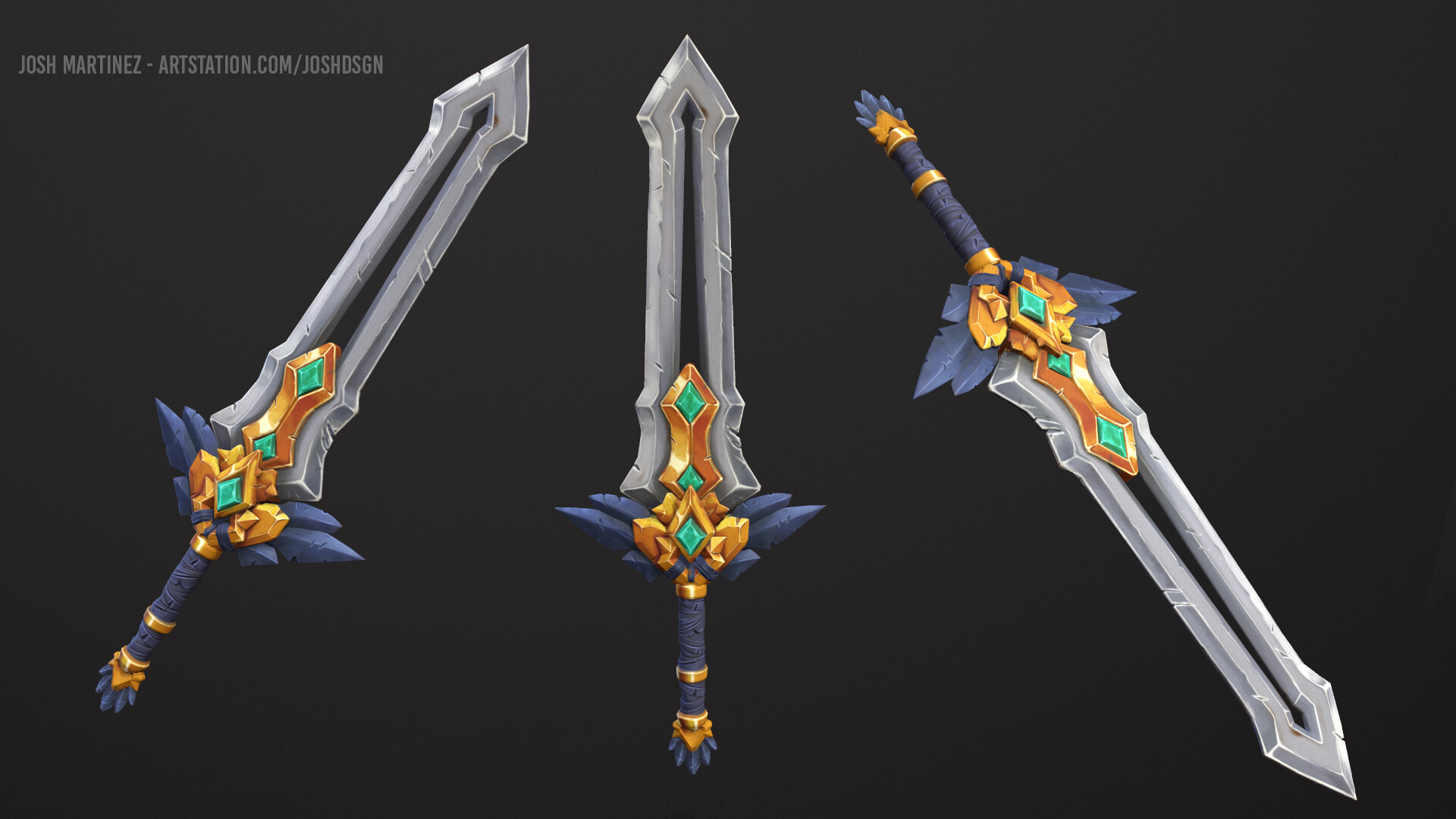 ArtStation - Champions Pride - Handpainted 3D model